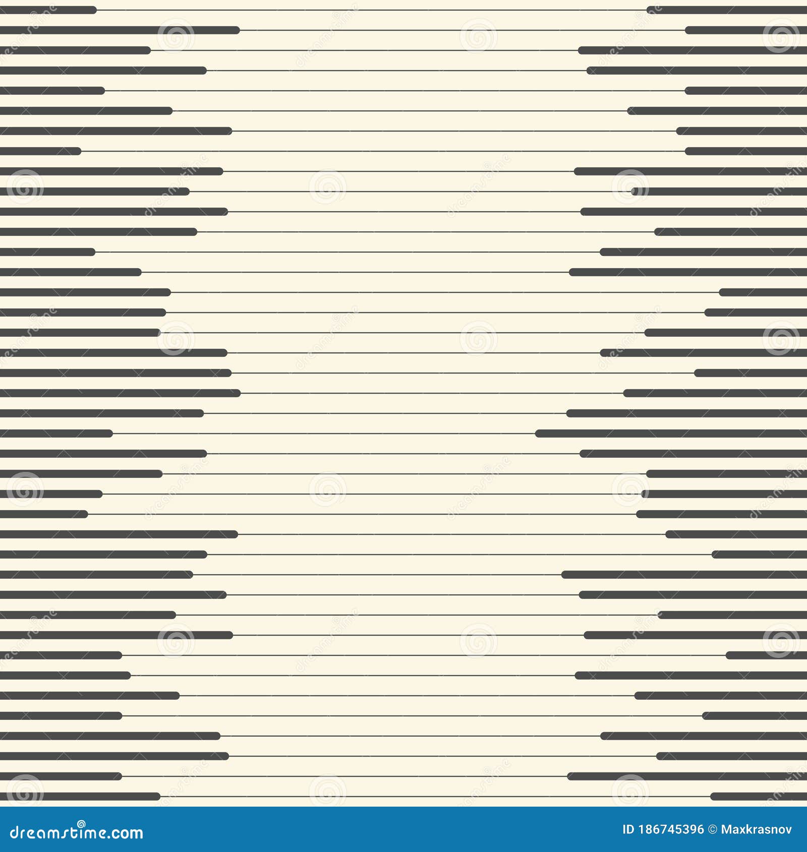 Seamless Horizontal Stripe Pattern. Abstract Halftone Background Stock ...