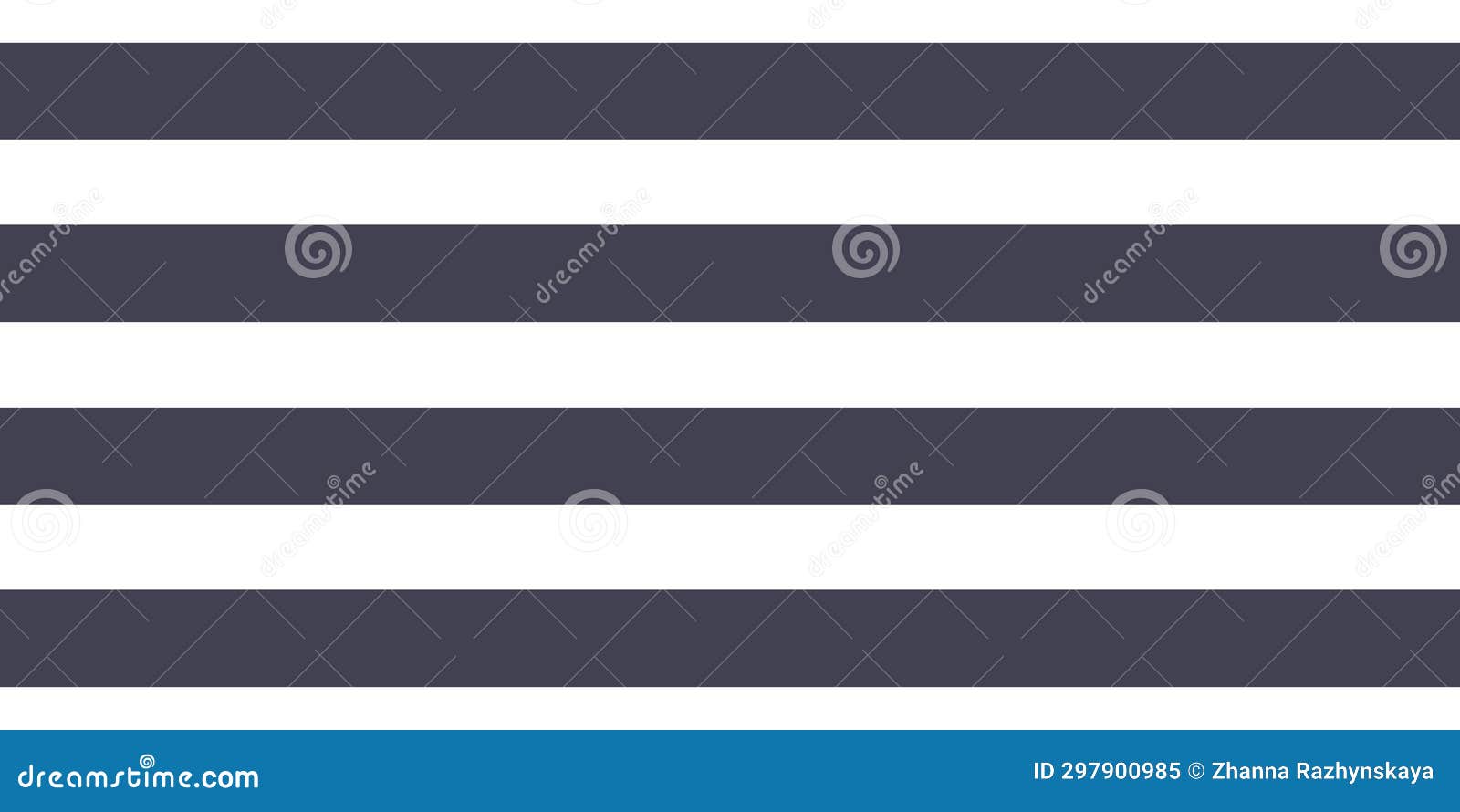 Seamless Horizontal Stripes of Blue Color.. Vector Pattern in Nautical ...