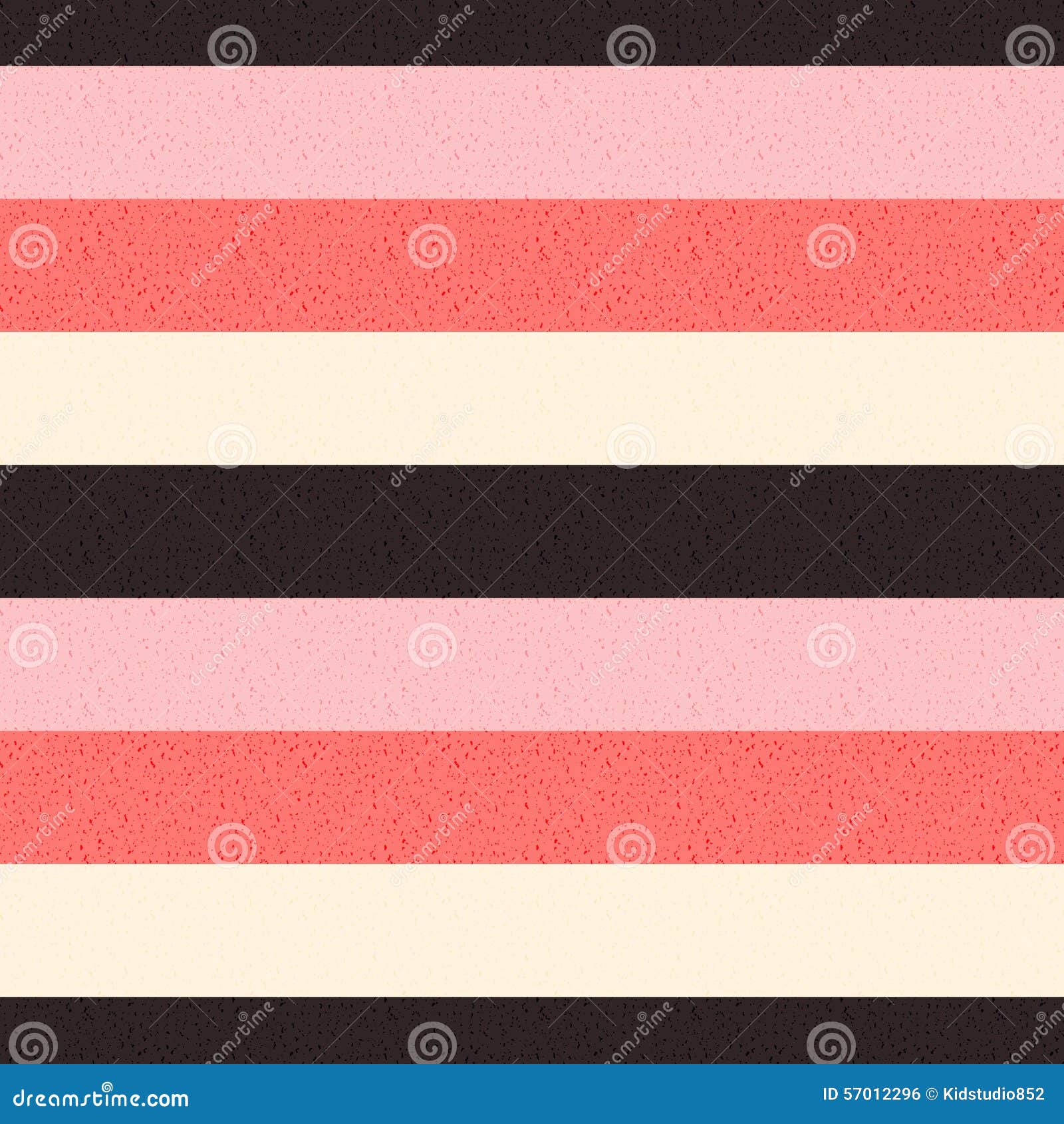 Horizontal Stripes Pattern. Simple Black And White Vector Lines ...