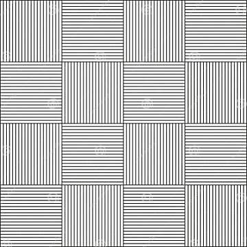 Seamless Horizontal and Vertical Line Pattern Stock Vector ...