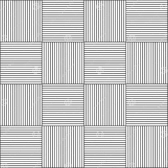 Seamless Horizontal and Vertical Line Pattern Stock Vector ...