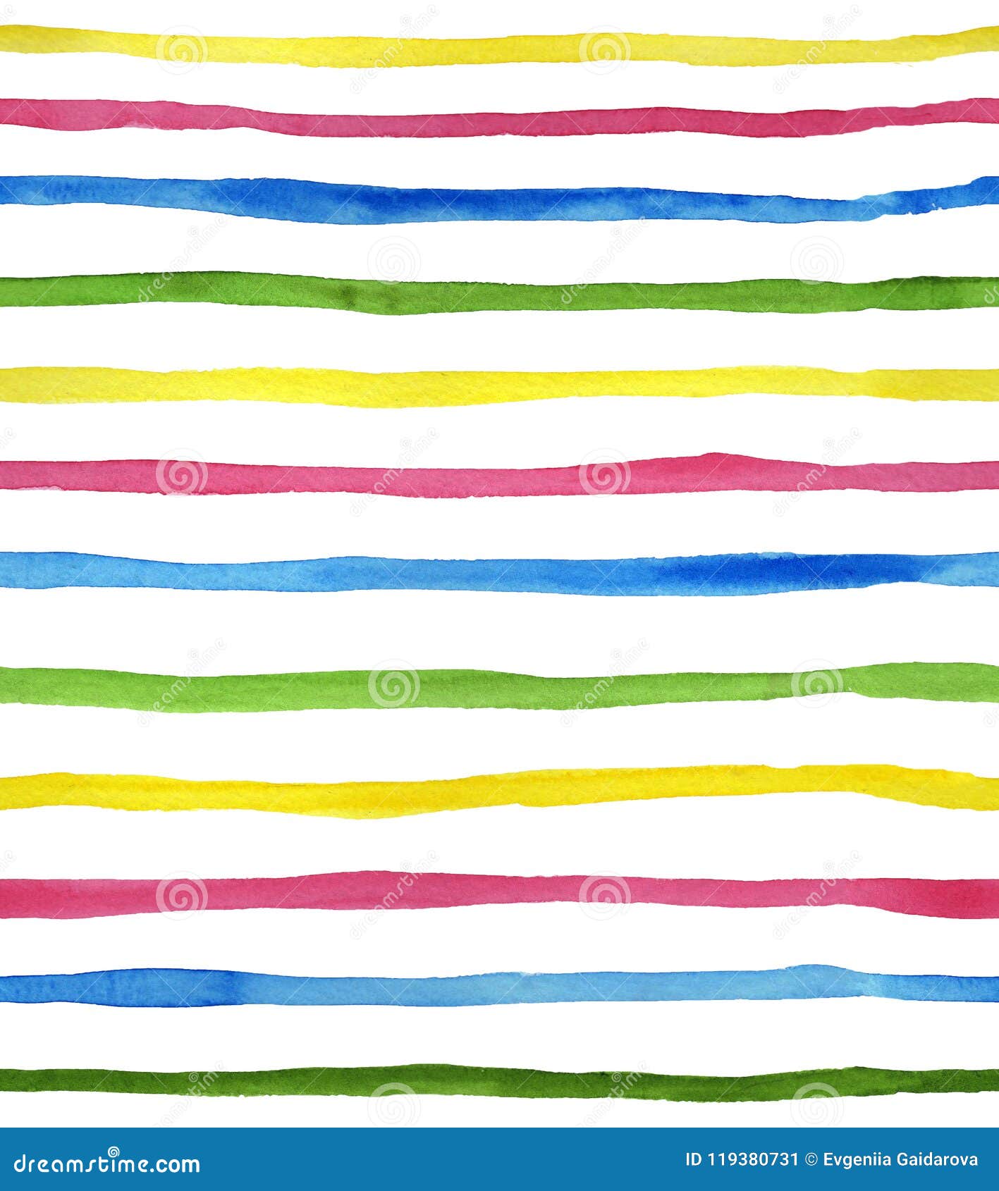 Seamless Horizontal Watercolor Color Strips Stock Illustration ... Seamless Horizontal Watercolor Color Strips Stock Illustration ...