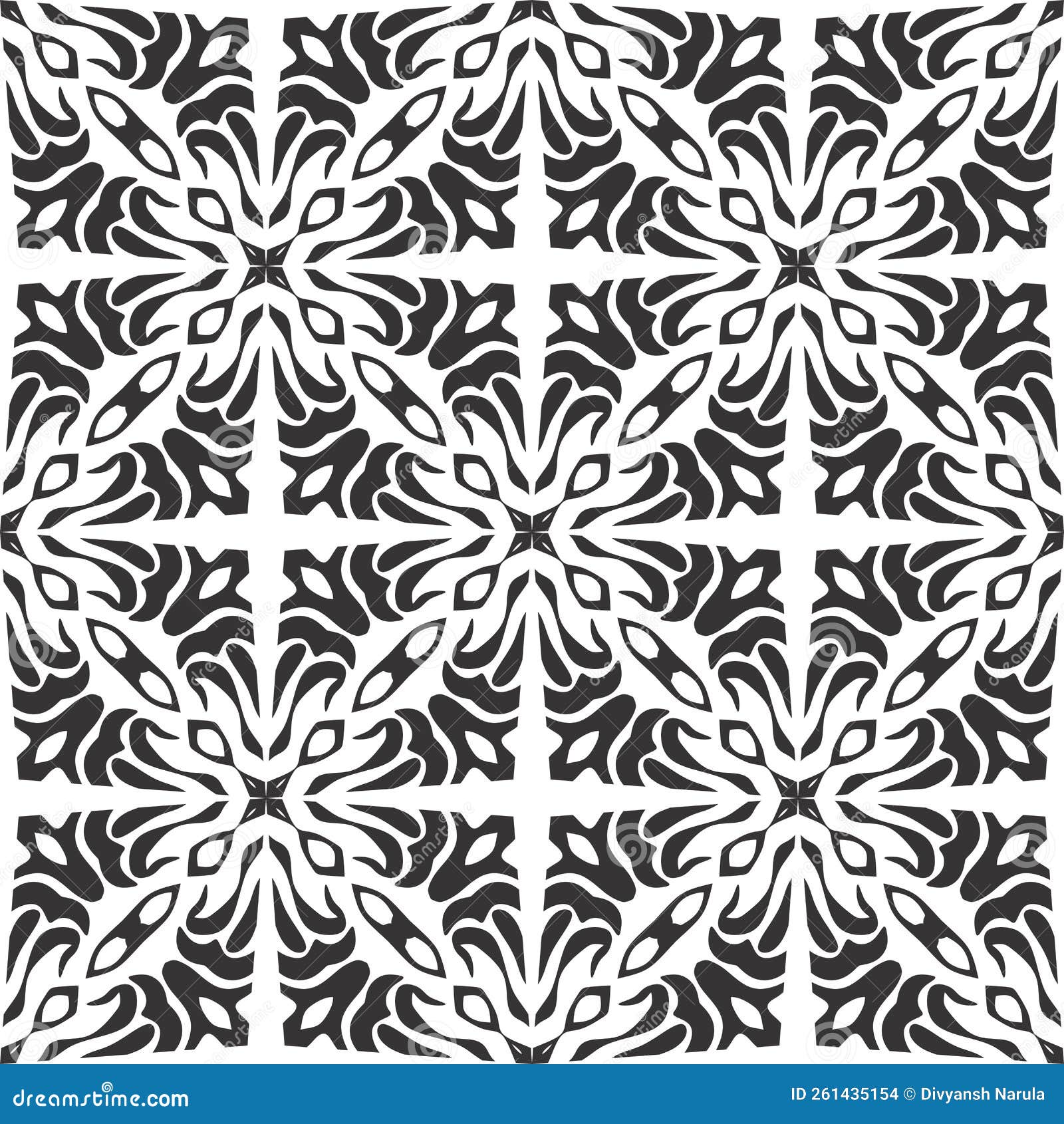 SEAMLESS HORROR PATTERN with RECTANGLE SHAPE Stock Vector ...