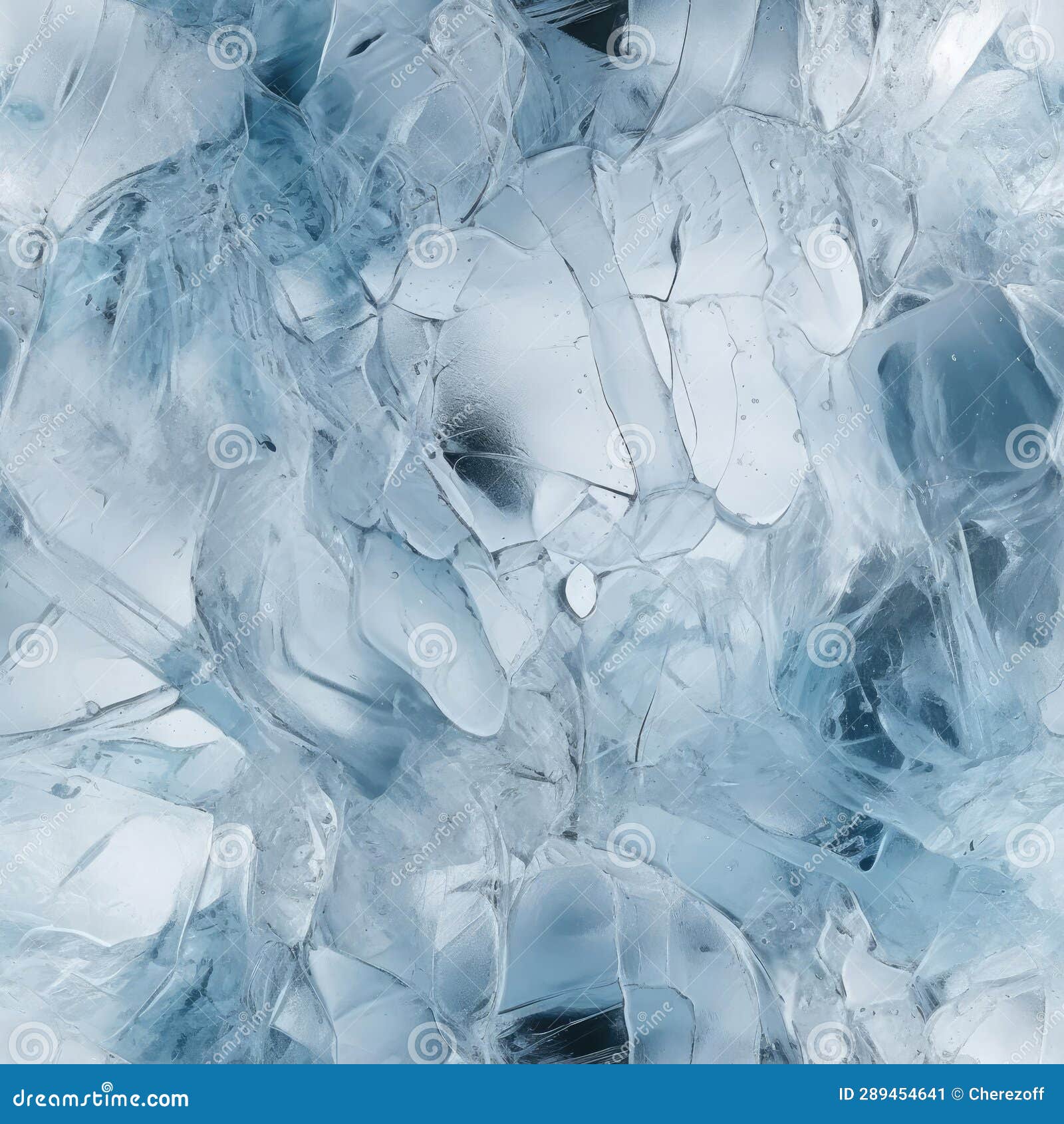 Seamless ice texture stock image. Image of endless, clean - 289454641