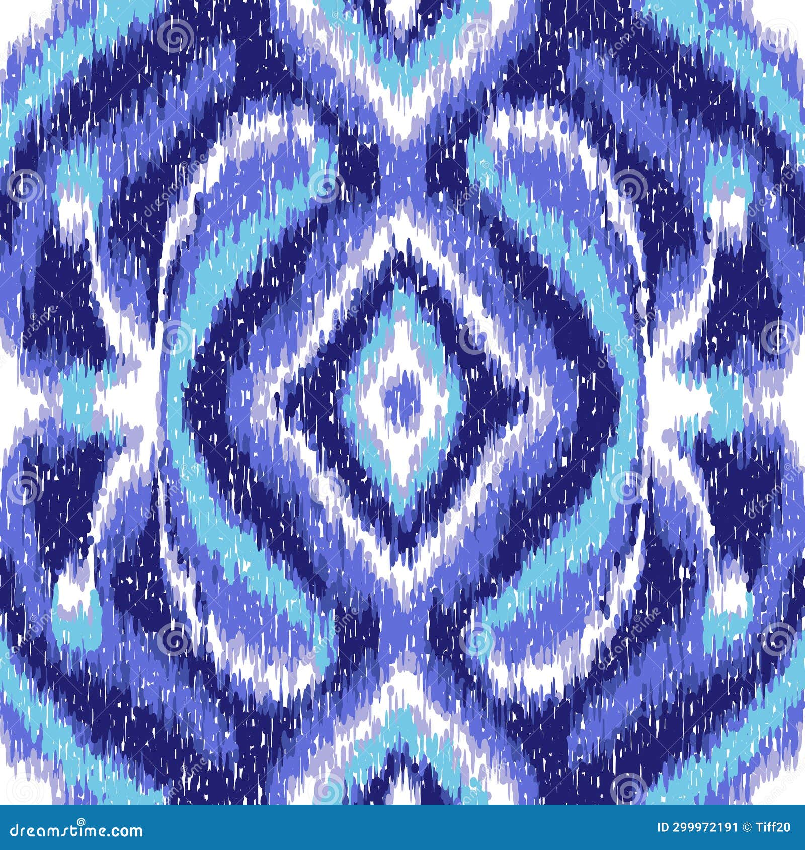 Seamless Ikat Pattern. Abstract Background for Textile Design ...