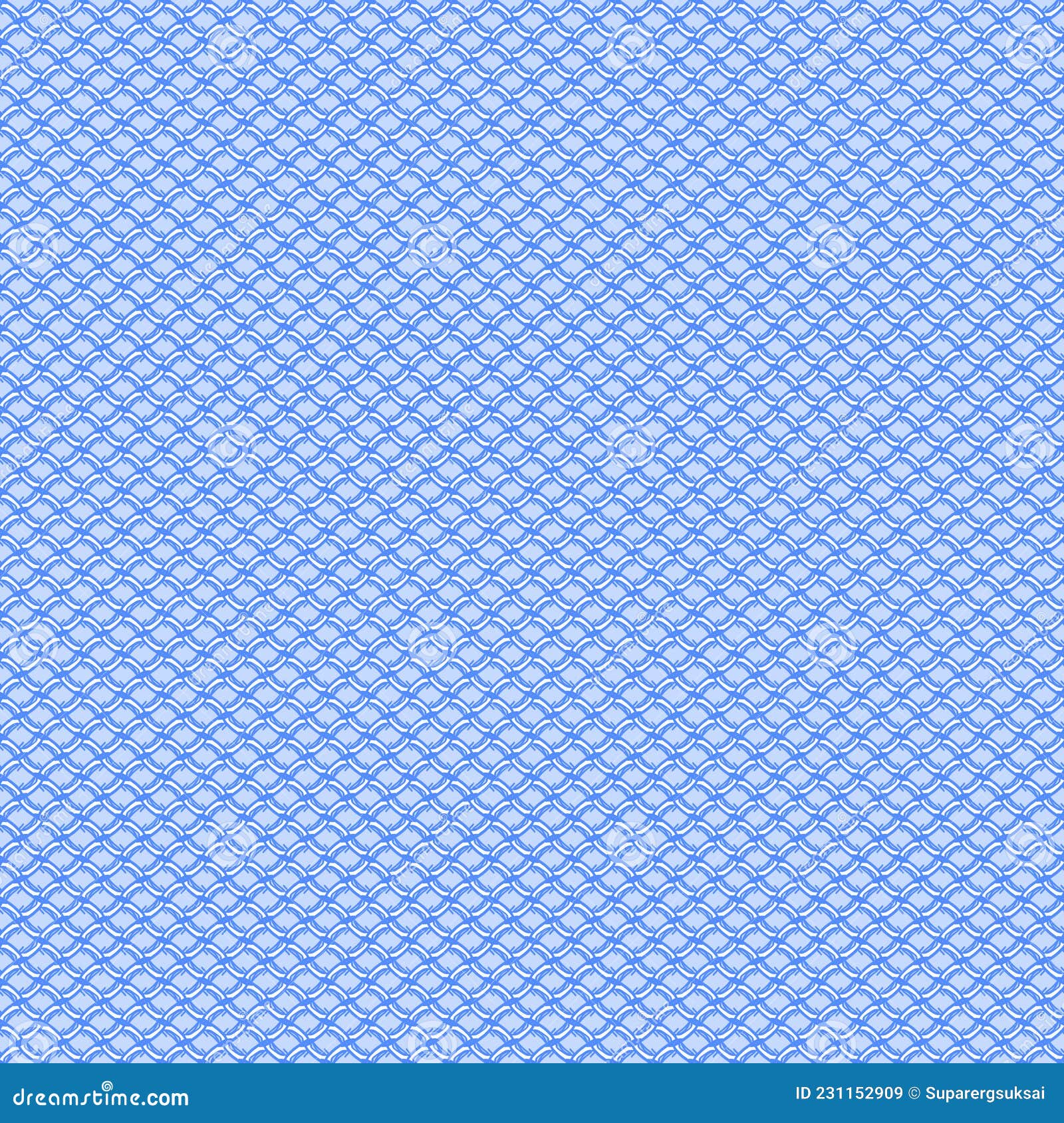 Seamless Illustrated Abstract Background of Blue Net Pattern Stock ...