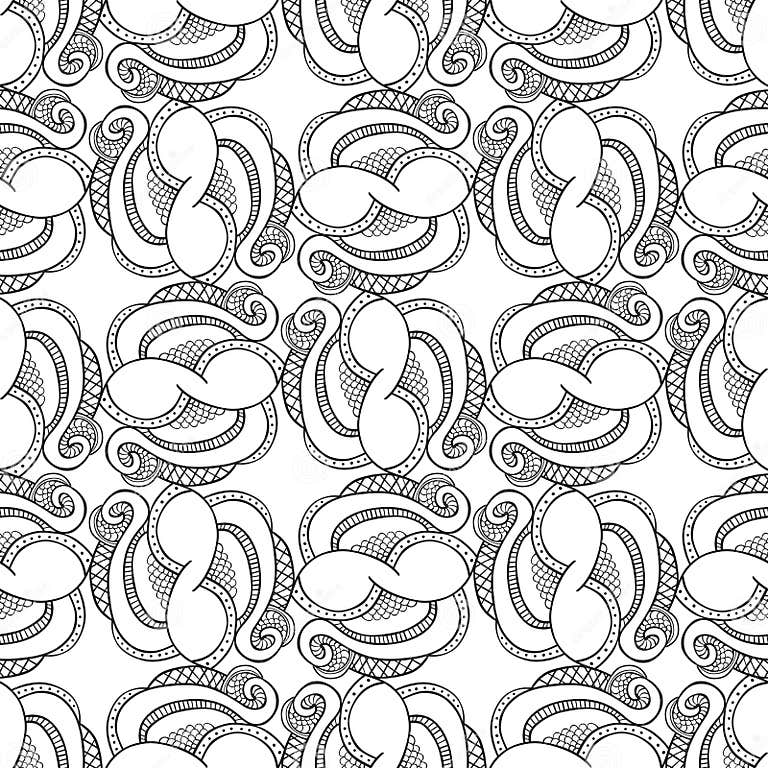 Seamless pattern stock vector. Illustration of pattern - 111466400