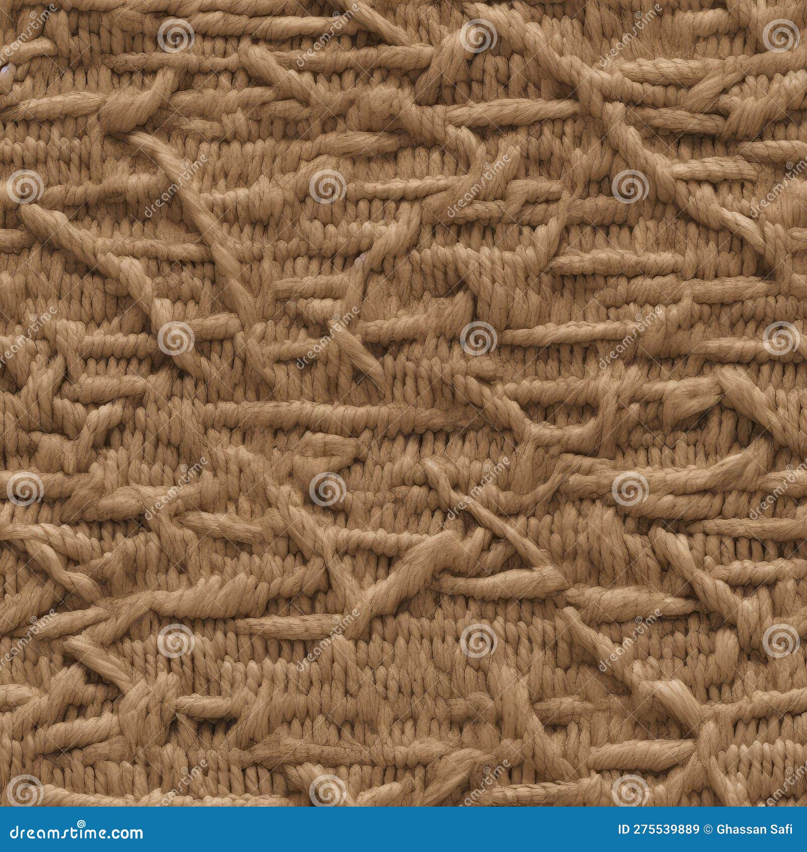 A Seamless Beige Cloth Pattern Stock Illustration - Illustration of ...