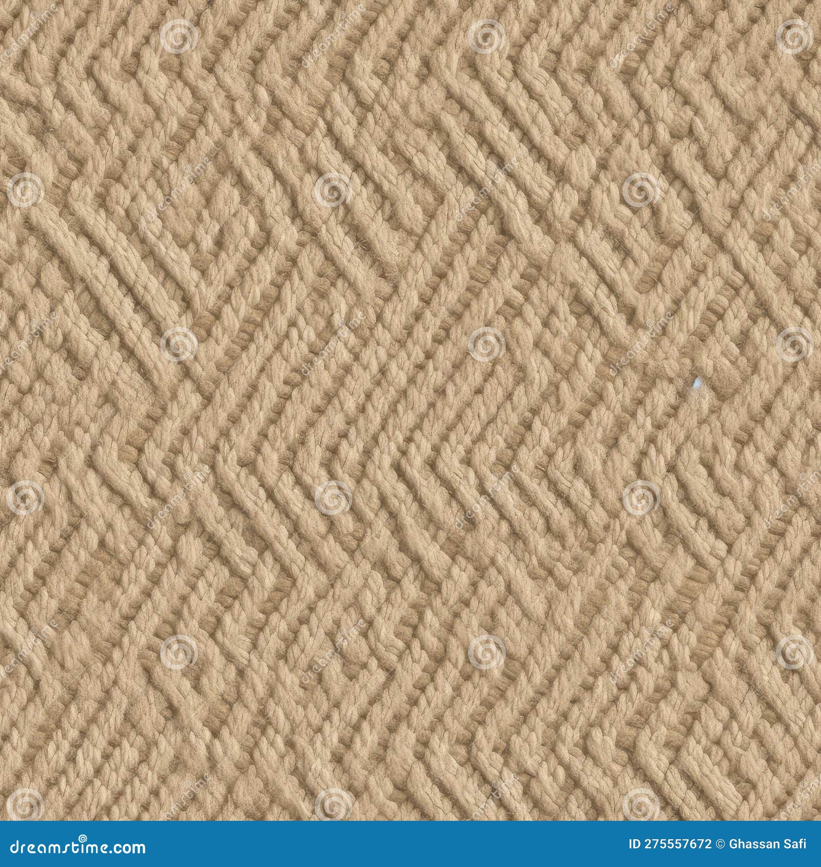 A Seamless Beige Cloth Pattern Stock Illustration - Illustration of ...