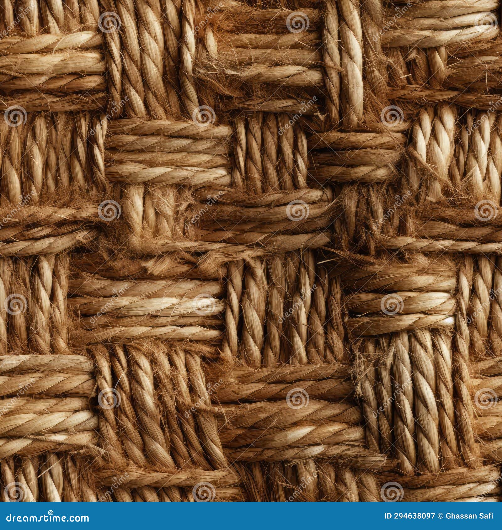 Hay Interweaved Seamless Pattern Illustration Stock Illustration ...