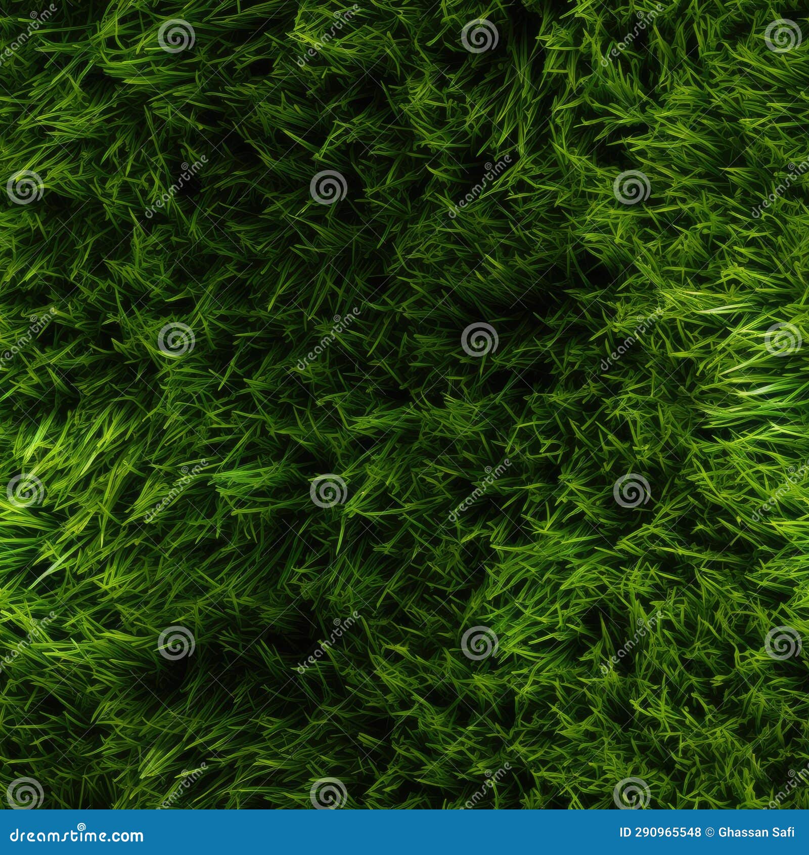 A Seamless Pattern of Green Grass Lawn Stock Illustration ...