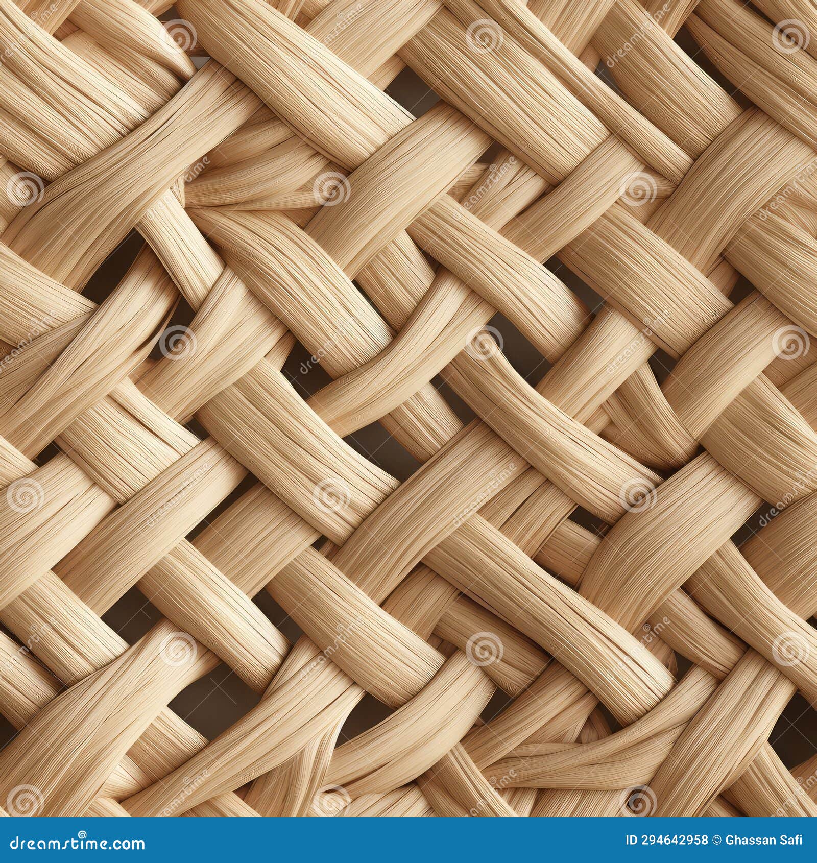 Hay Interweaved Seamless Pattern Illustration Stock Illustration ...