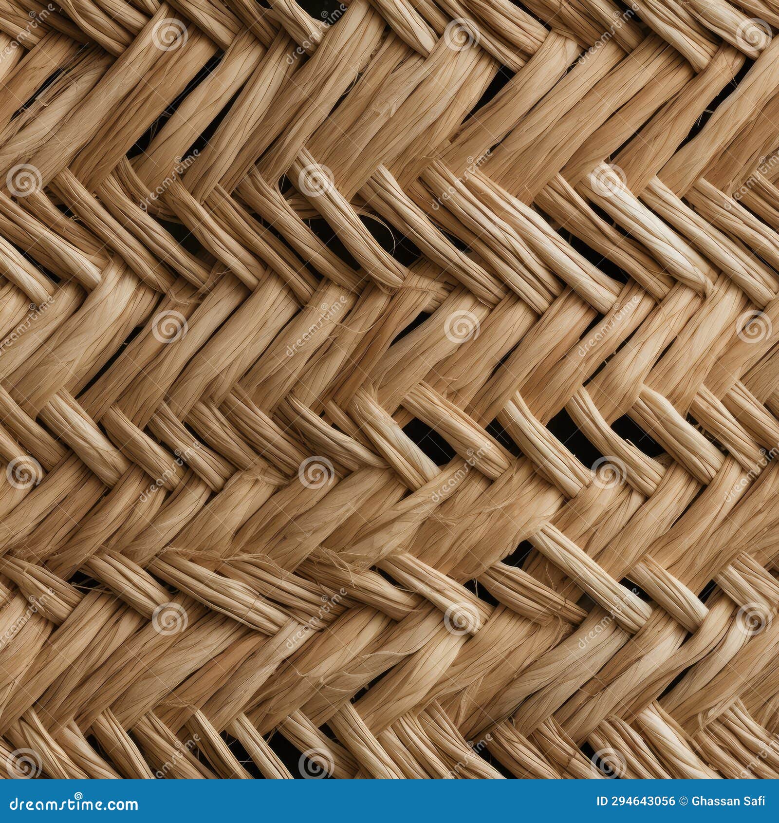 Hay Interweaved Seamless Pattern Illustration Stock Illustration ...