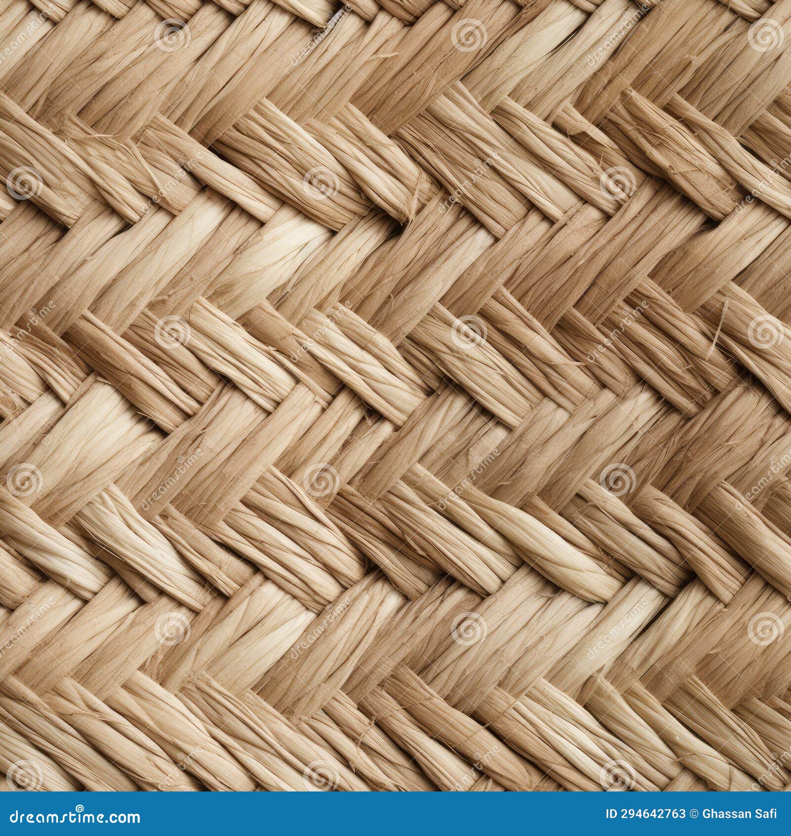 Hay Interweaved Seamless Pattern Illustration Stock Illustration ...