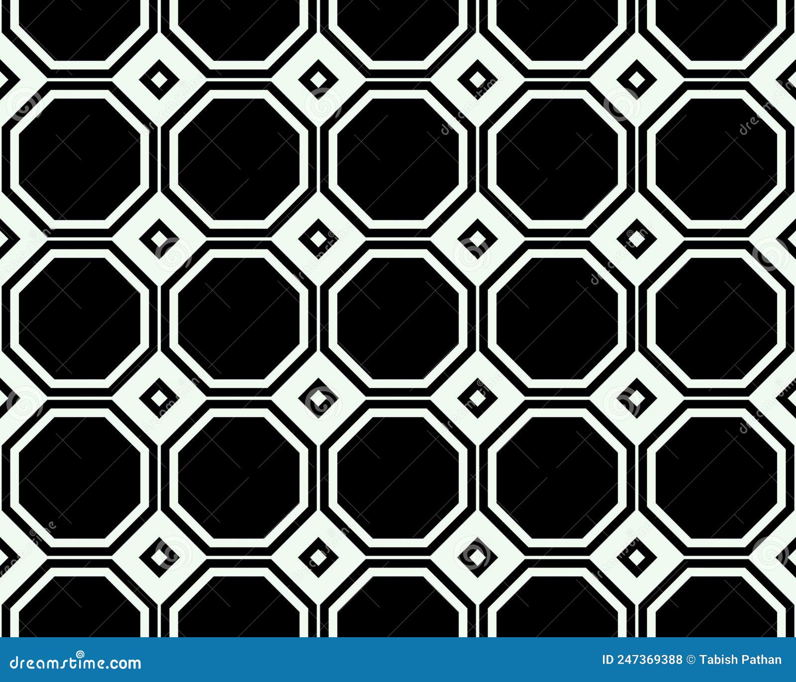 Seamless Illustration of Tile Pattern for Background or Wallpaper Stock ...