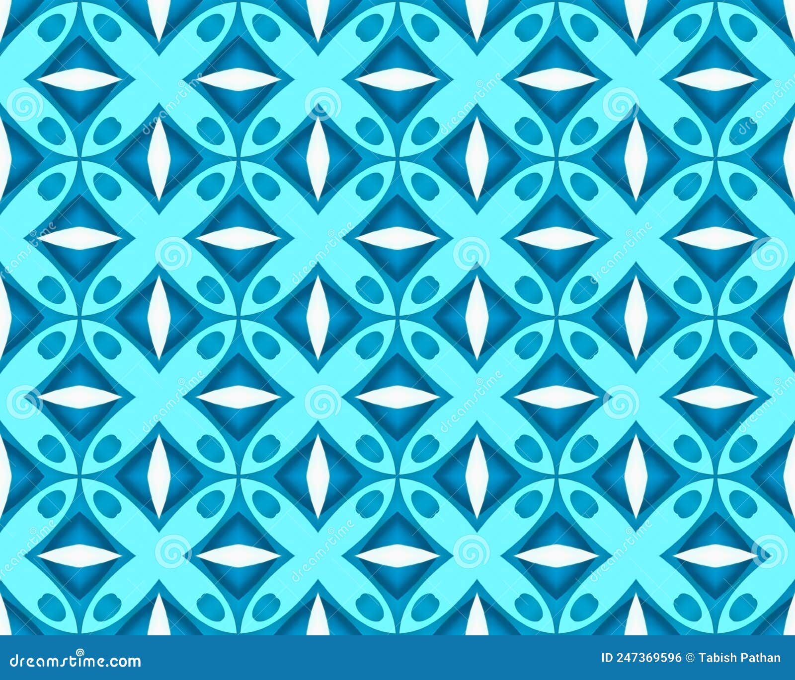 Seamless Illustration of Tile Pattern for Background or Wallpaper Stock ...