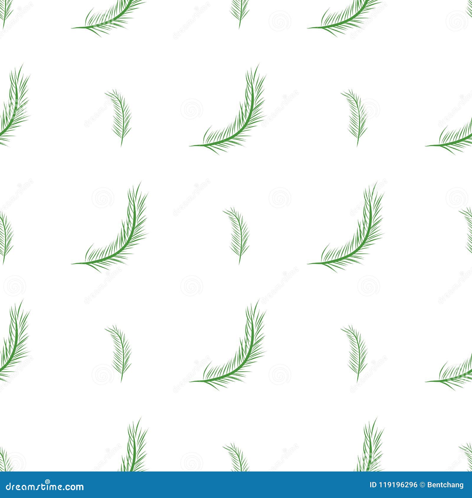 Seamless Illustrations of Feather. Creative, Graphic, Concept & Shape ...