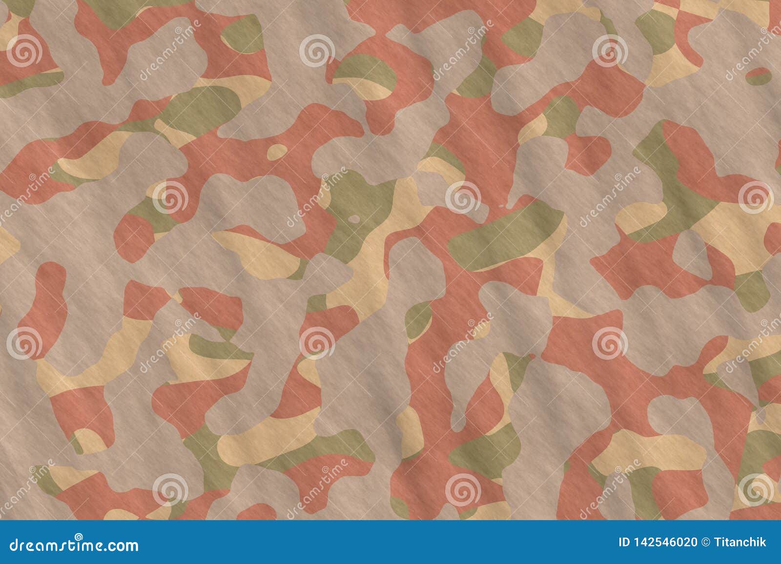 Seamless Illustrations. Textile Camouflage- Pattern Abstract Stock ...