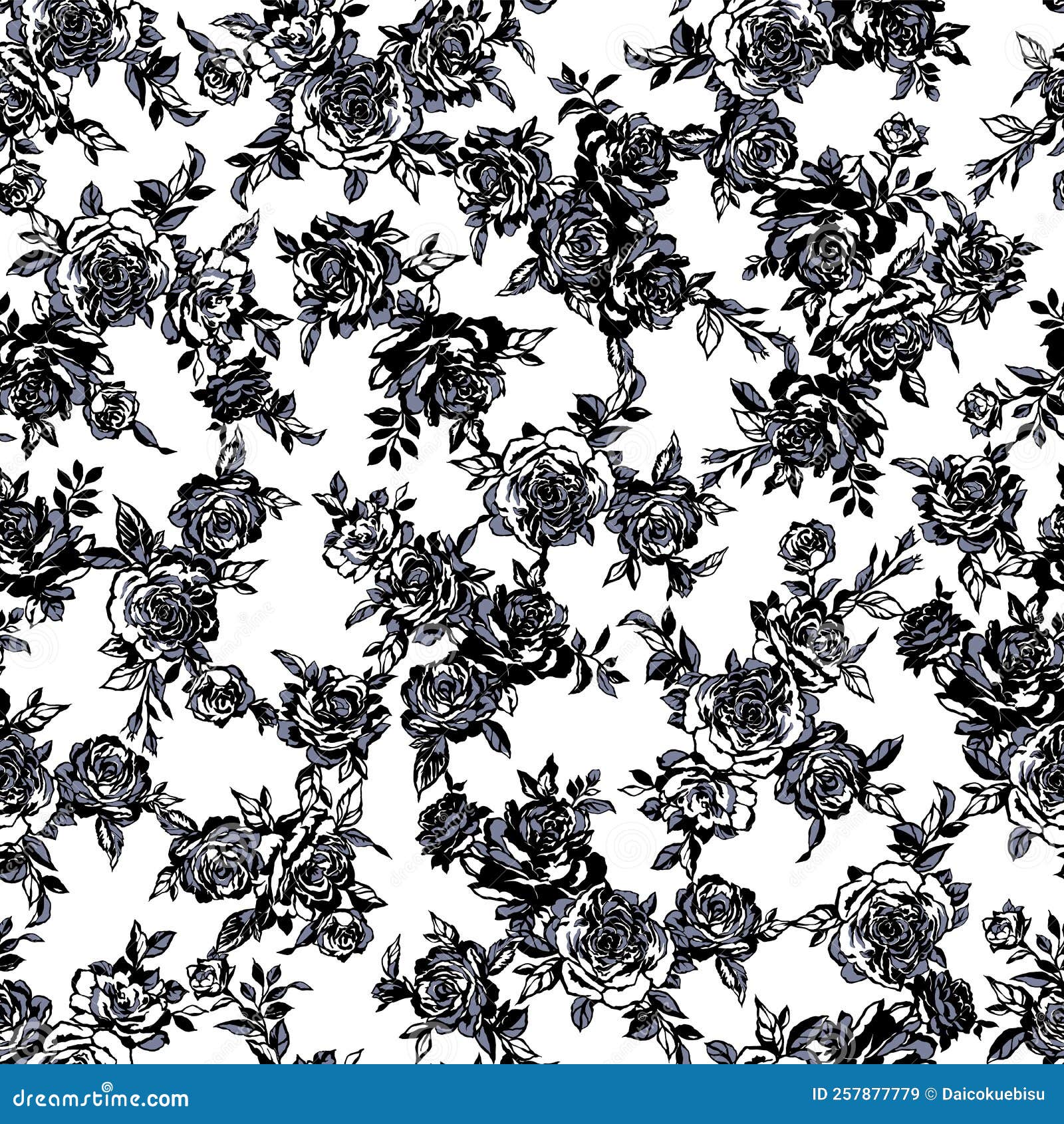 Seamless and Impressive Cute Floral Pattern, Stock Vector ...