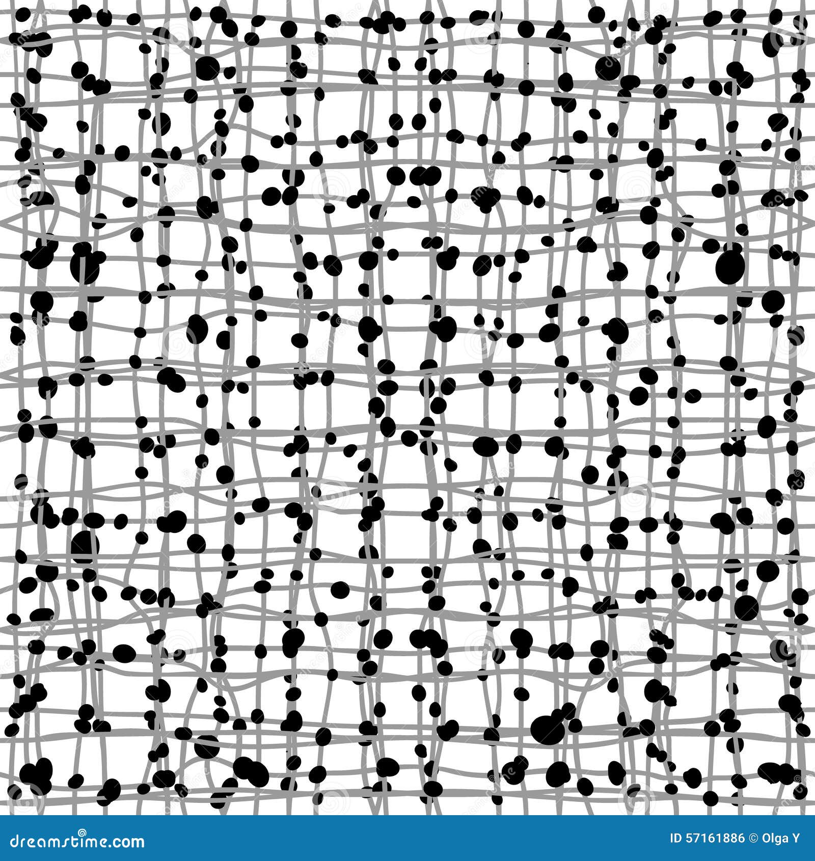 Seamless Ink Hand Drawn Scribble Texture Stock Illustration ...