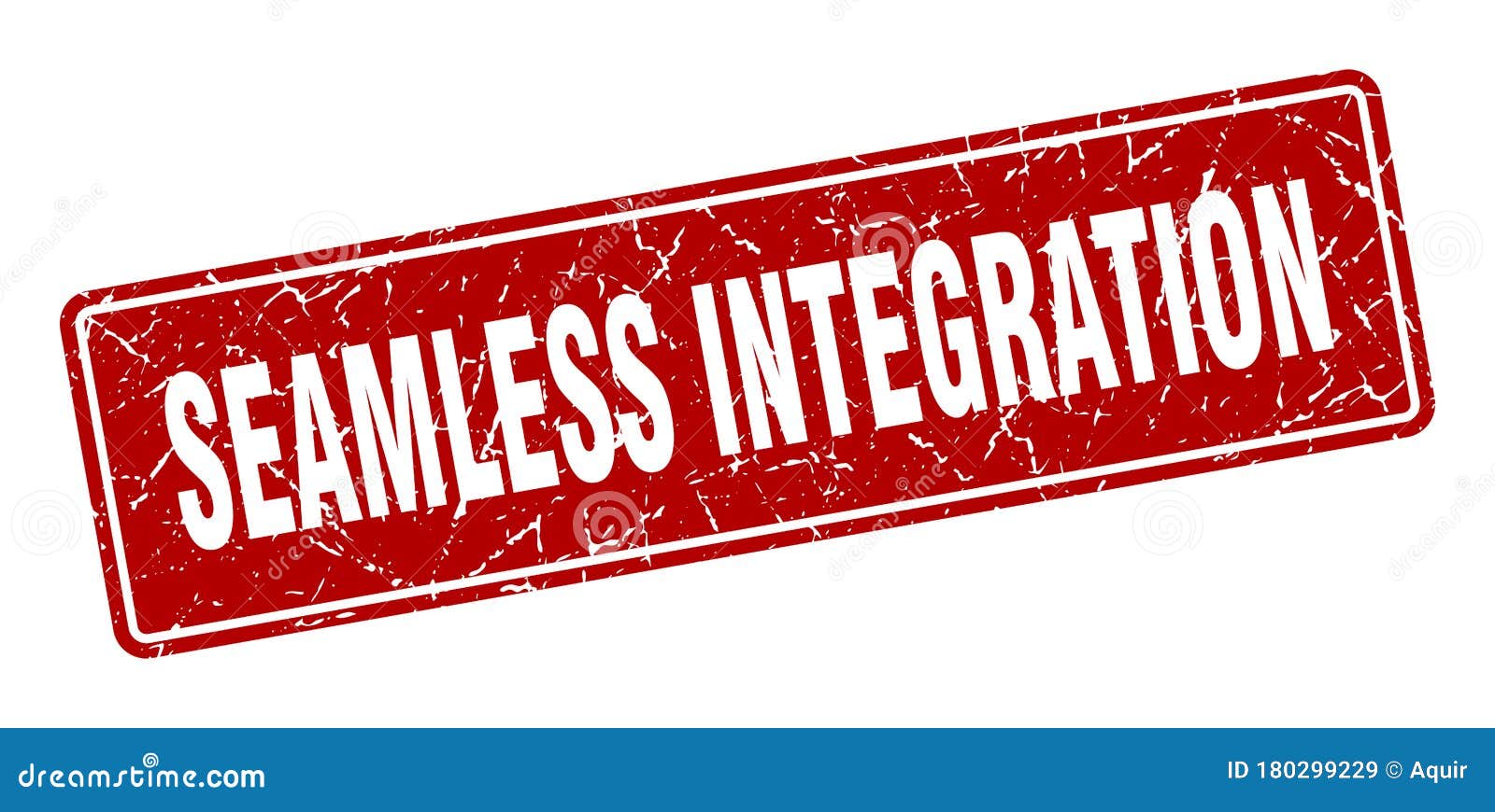Seamless Integration Sign. Seamless Integration Grunge Stamp Stock ...