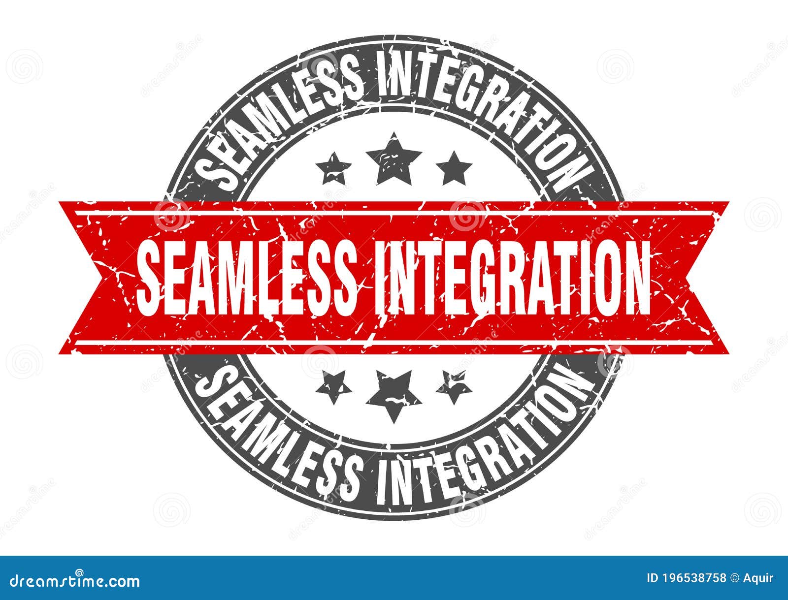 Seamless integration stamp stock vector. Illustration of template ...
