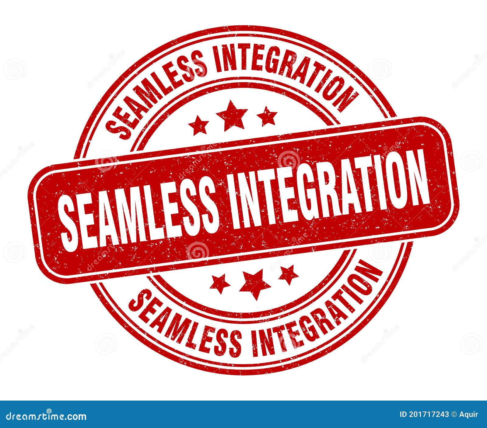 Seamless Integration Stamp. Seamless Integration Round Grunge Sign ...
