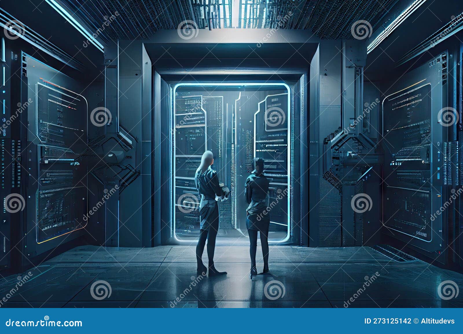 Seamless Interaction of Humans and Technology in Futuristic Library ...