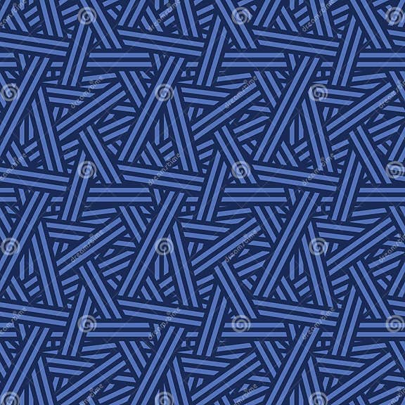 Seamless Interweaving Lines Nature Pattern Vector Stock Vector ...