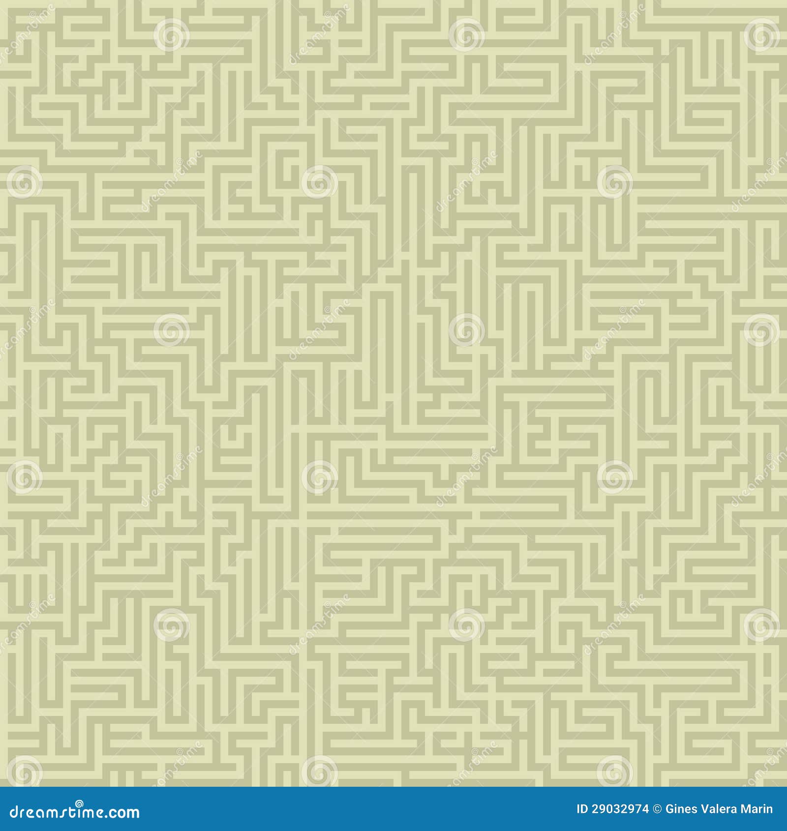 Seamless intricate maze stock vector. Illustration of path - 29032974