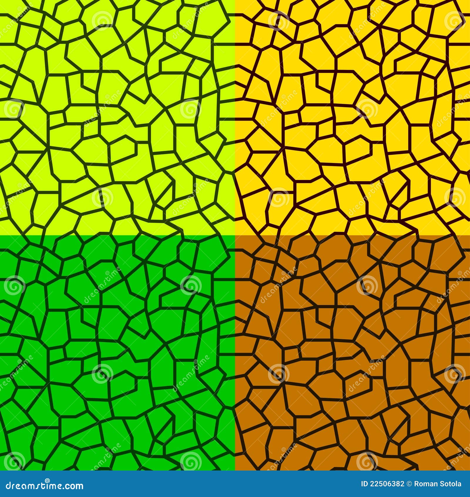 Seamless Irregular Natural Texture Stock Vector - Illustration of decor ...