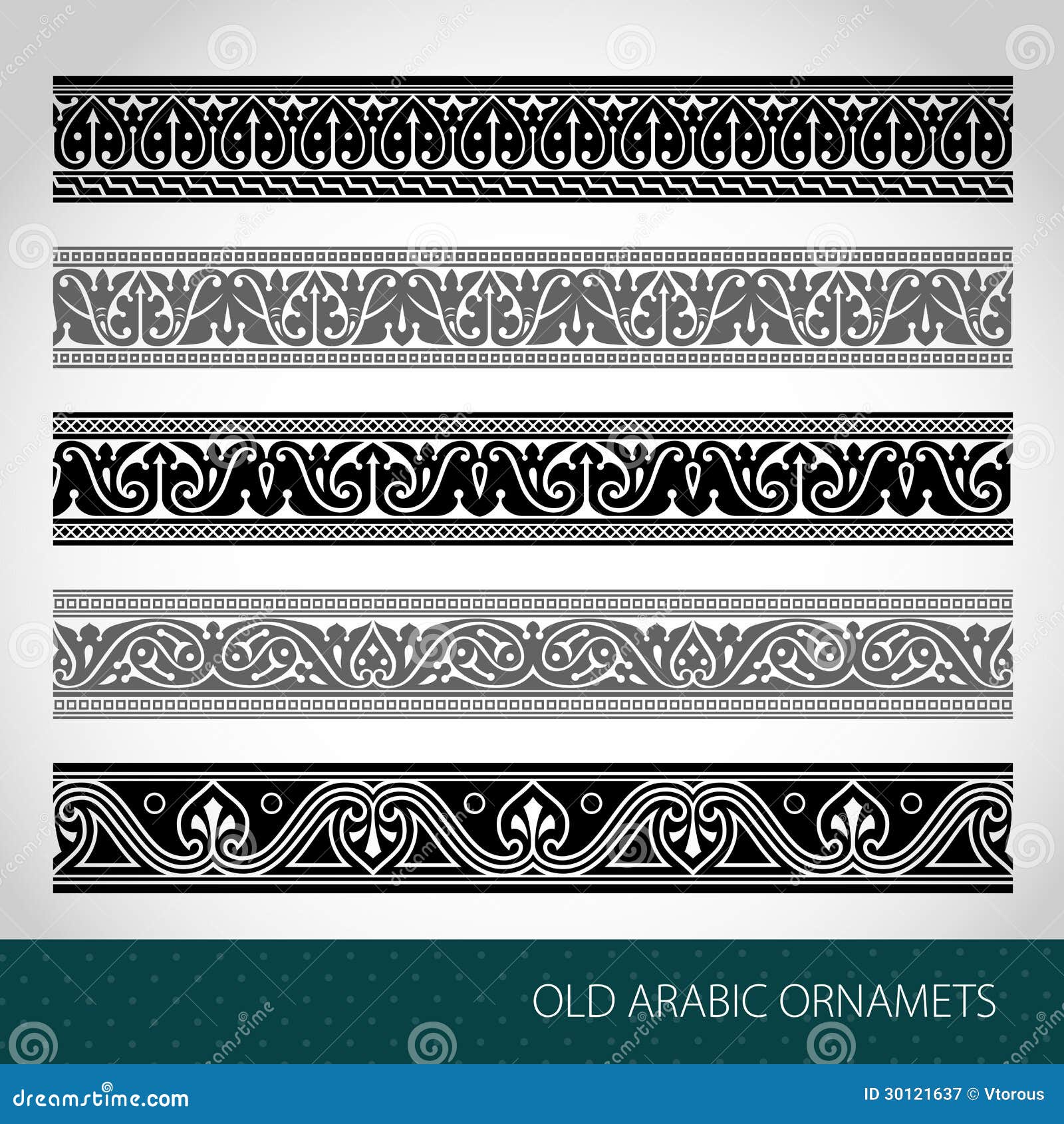 Simple Islamic Border Design