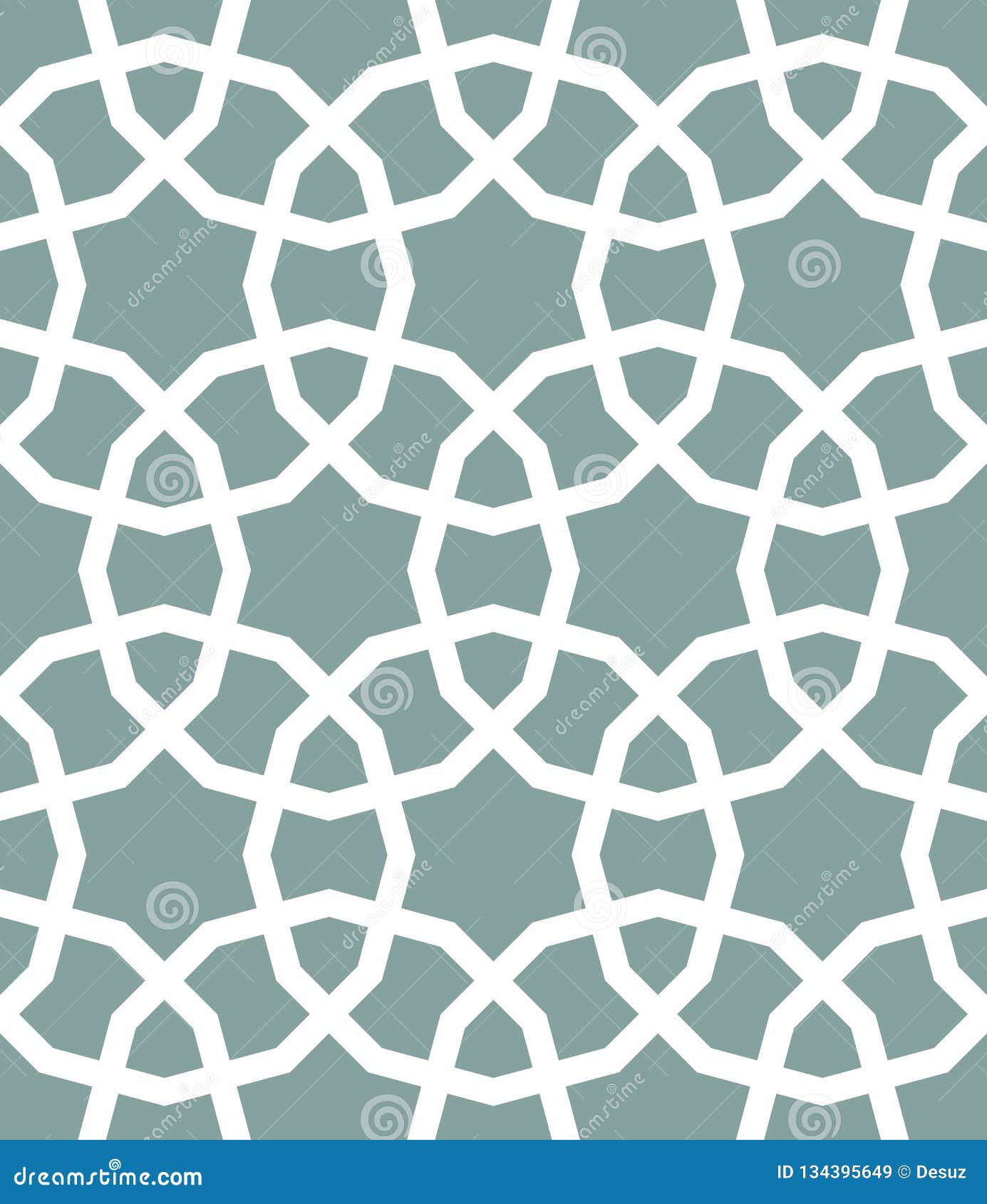 Seamless Islamic Pattern. Arabic, Oriental Ornament. Stock Vector ...