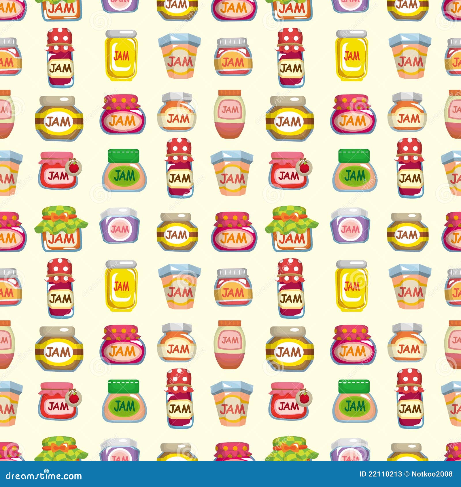 Seamless jam pattern stock vector. Illustration of decorative - 22110213