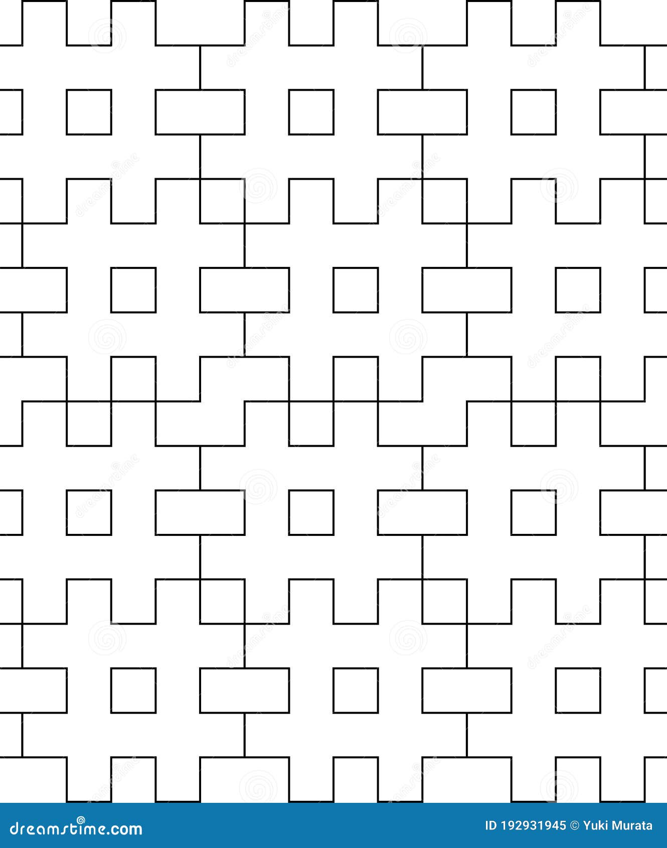 Seamless Japanese Pattern of Double-digited Swastika Stock Vector ...