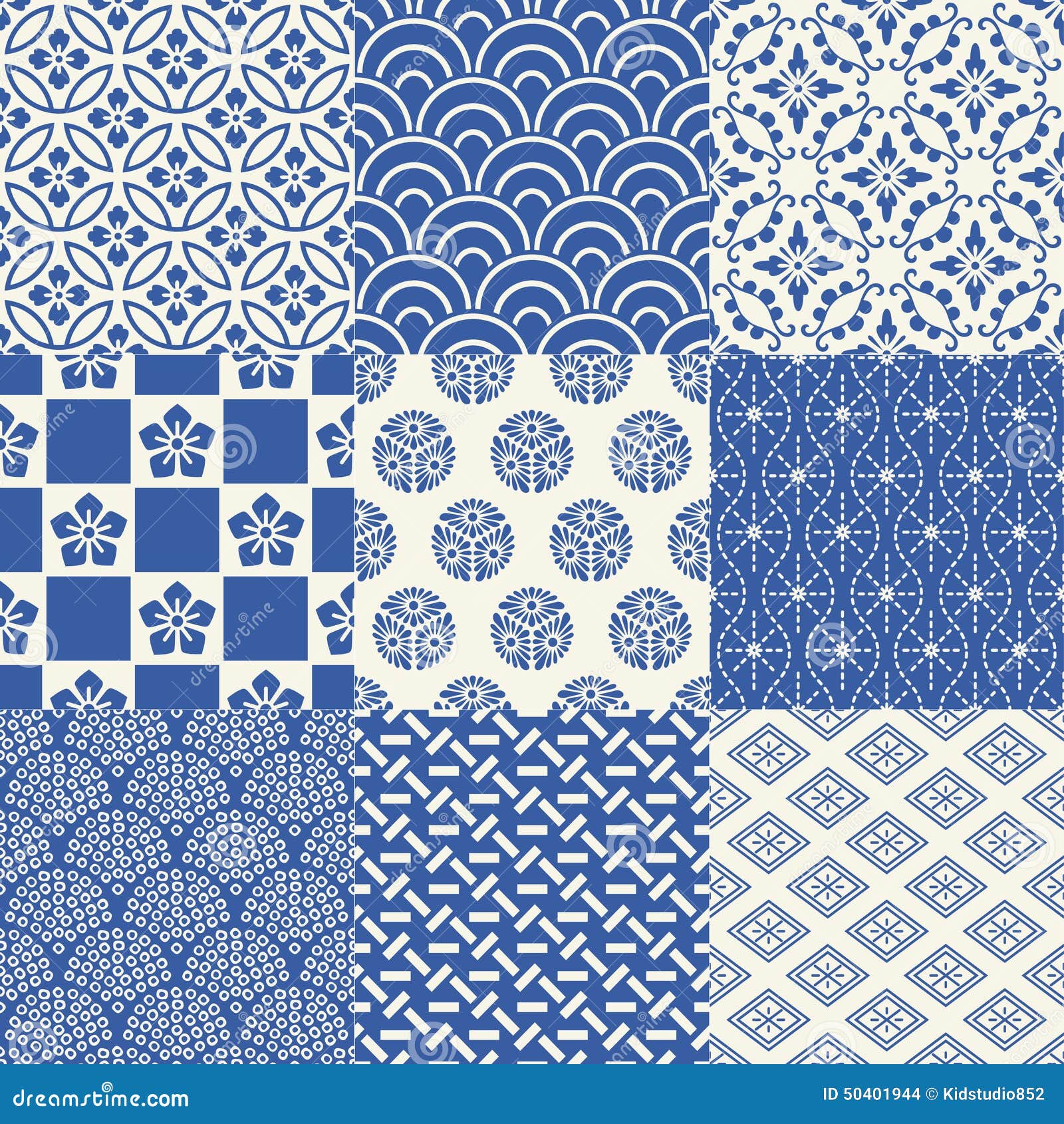 Seamless japanese pattern stock vector. Illustration of lattice - 50401944