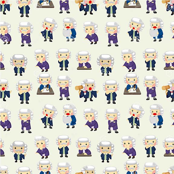 Seamless Judge pattern stock vector. Illustration of decor - 19217324