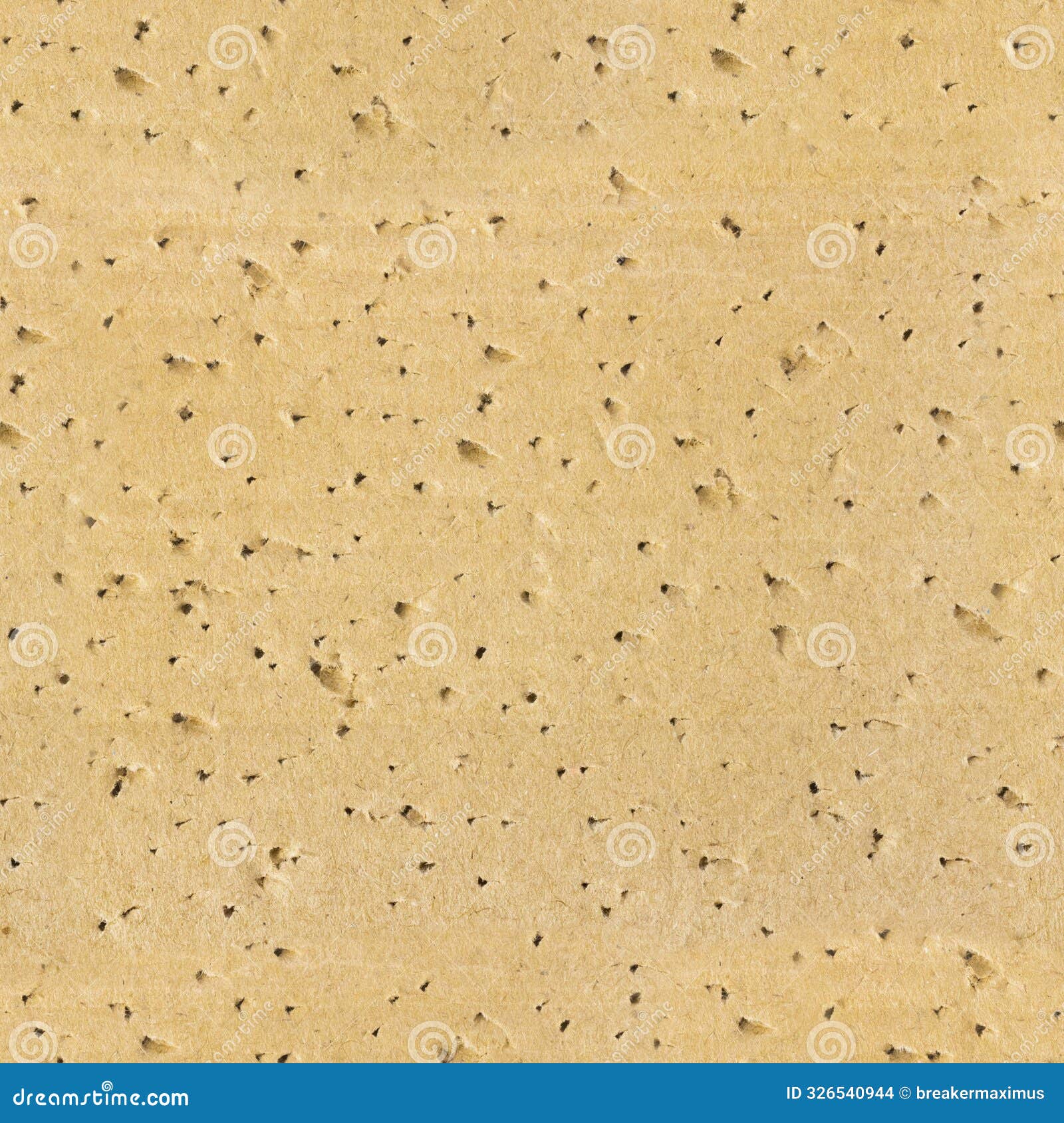 Seamless 4k Photo Texture of Damaged and Perforated Cardboard Paper ...