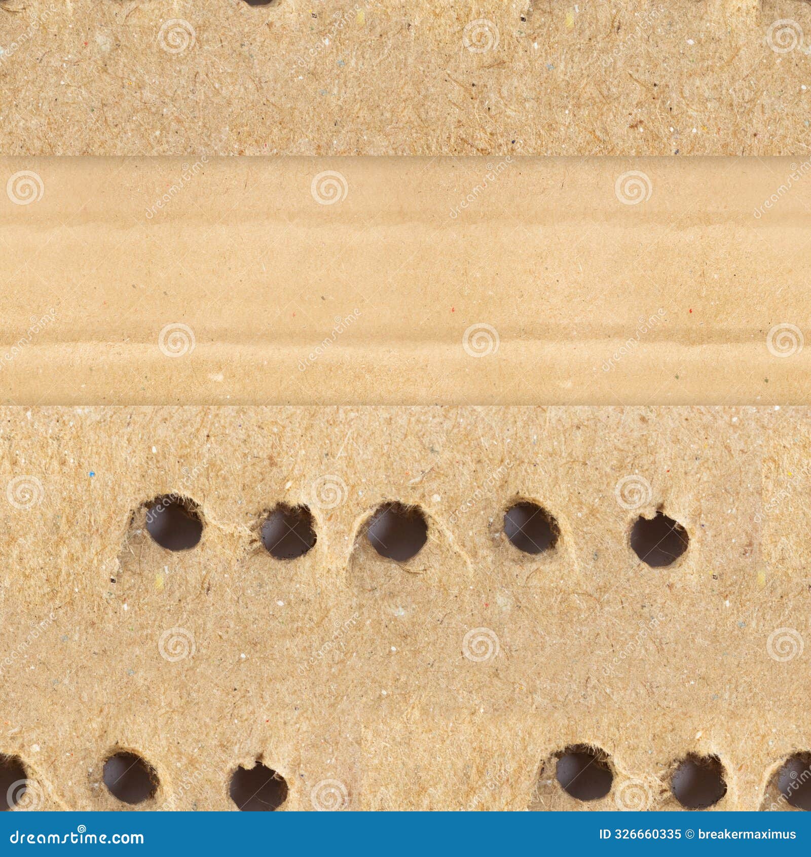 Seamless 4k Photo Texture of Perforated and Patterned Cardboard Paper ...
