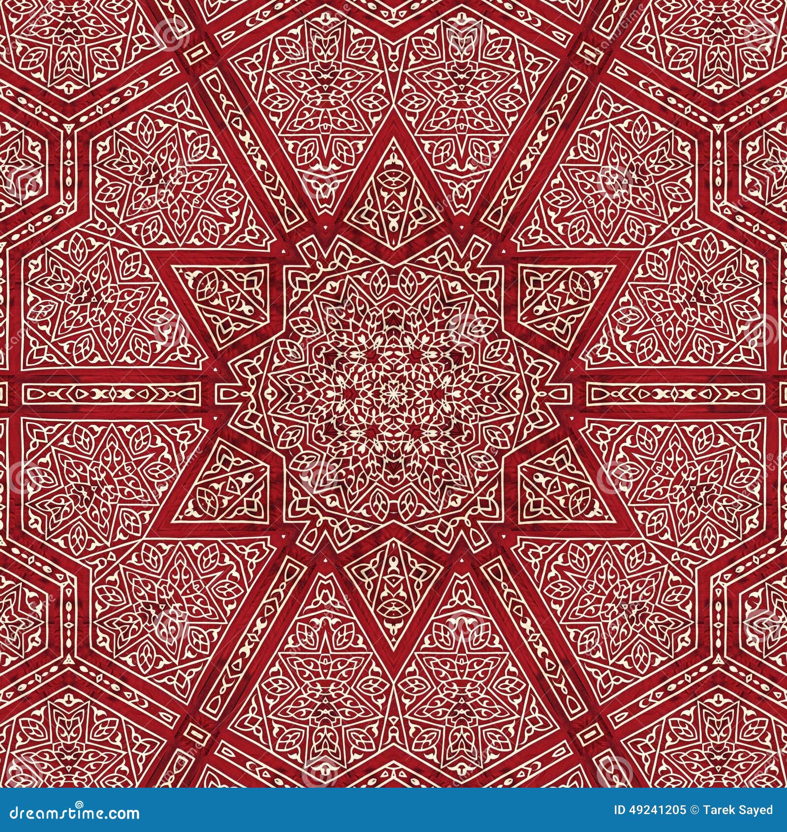 Seamless Khayameya Pattern Design 015 Stock Image - Image of khayameya ...