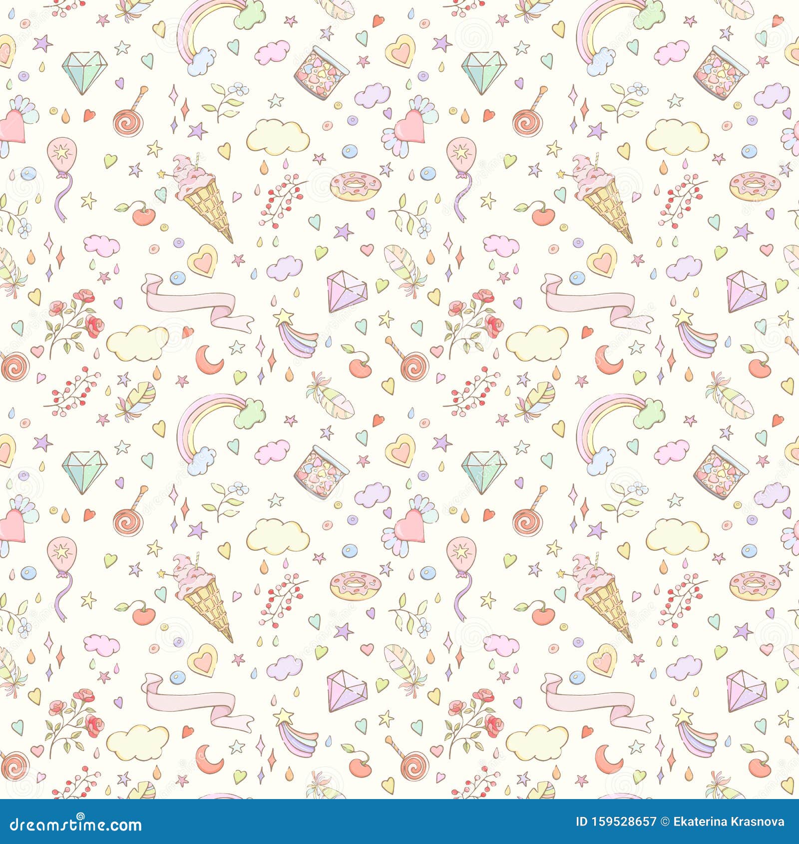 Seamless kids pattern stock vector. Illustration of character - 159528657 Seamless kids pattern stock vector. Illustration of character - 159528657