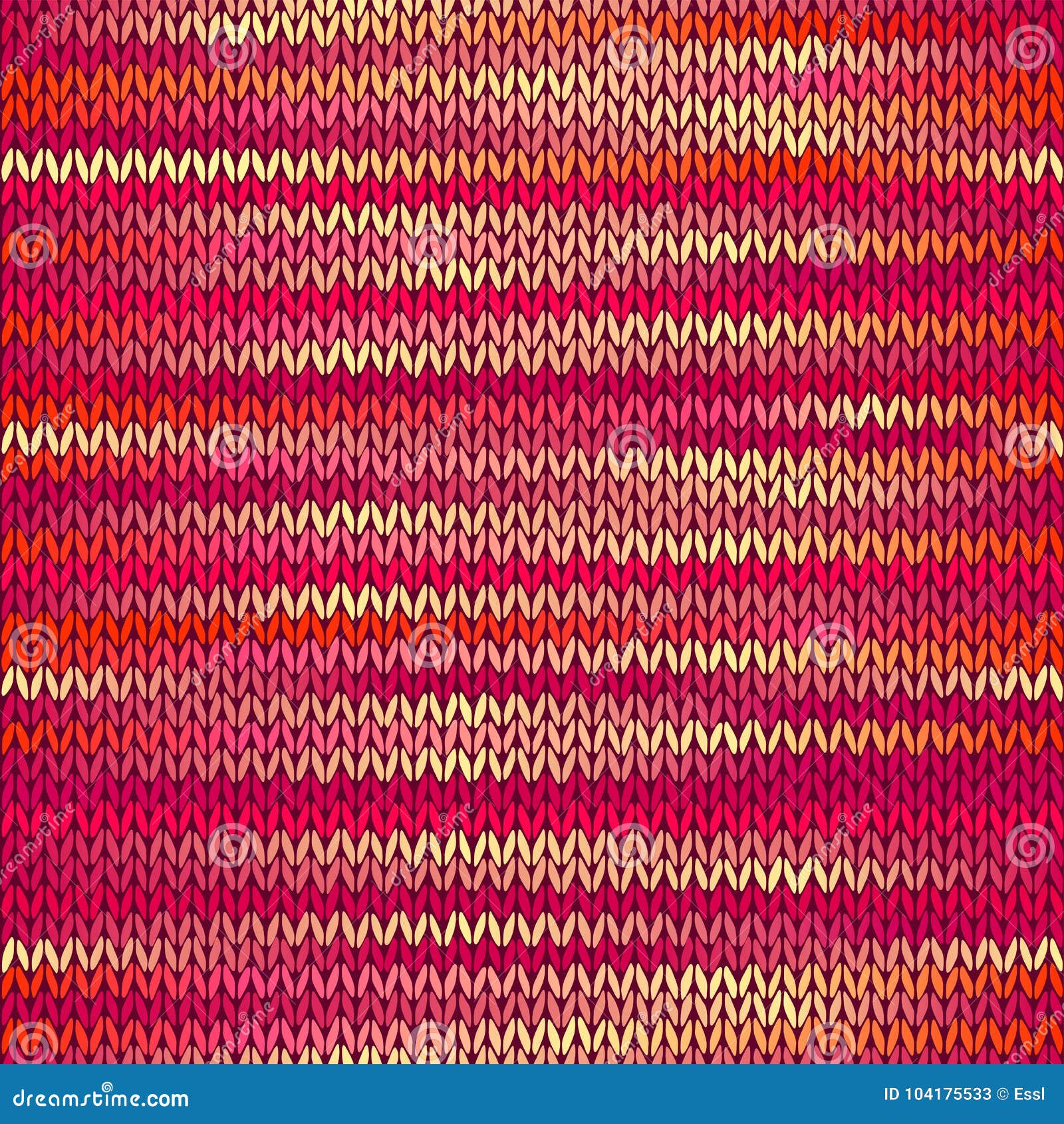 Seamless Knitted Melange Pattern. Stock Vector - Illustration of ...