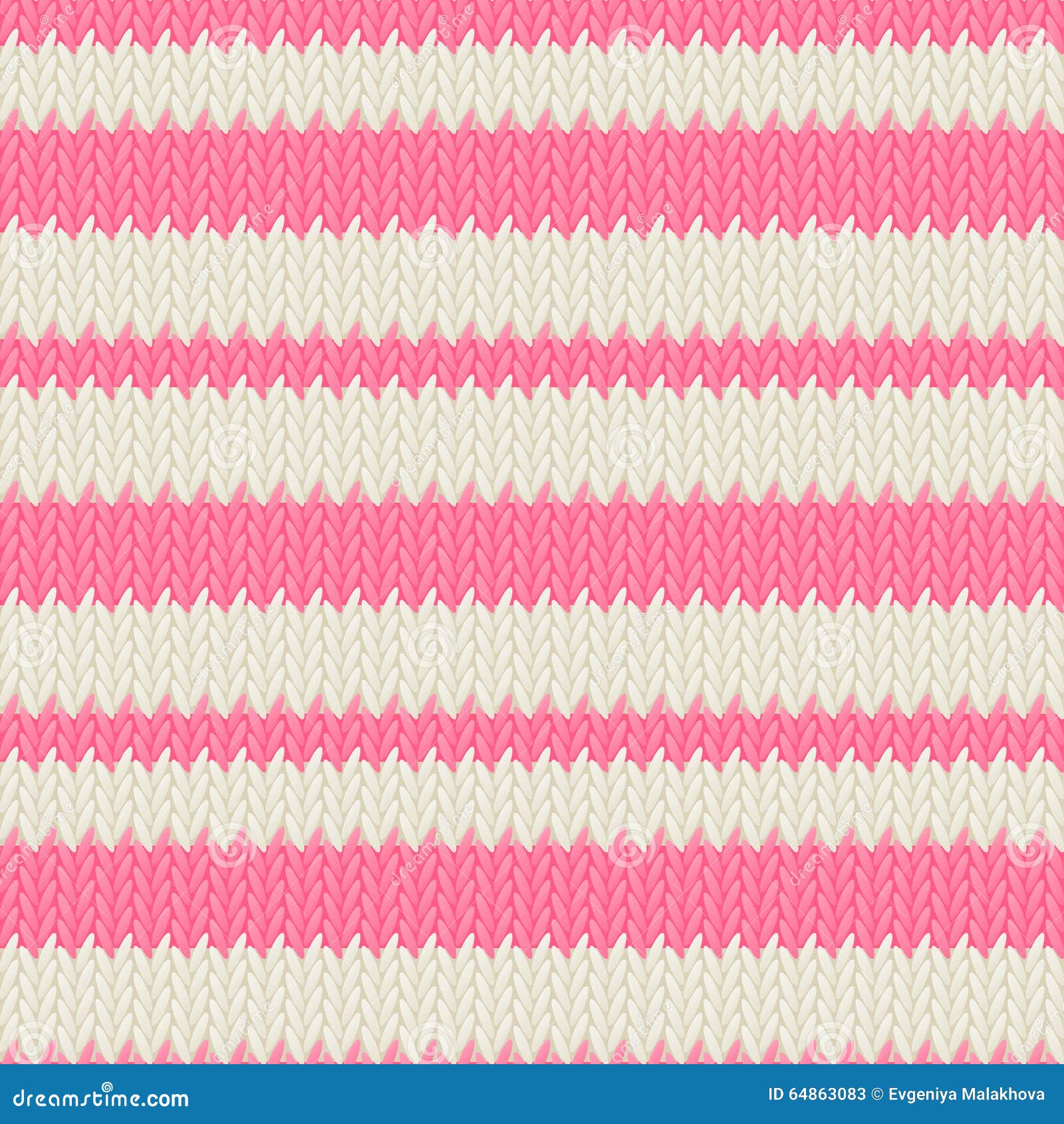 Seamless knitted pattern stock vector. Illustration of sweater - 64863083