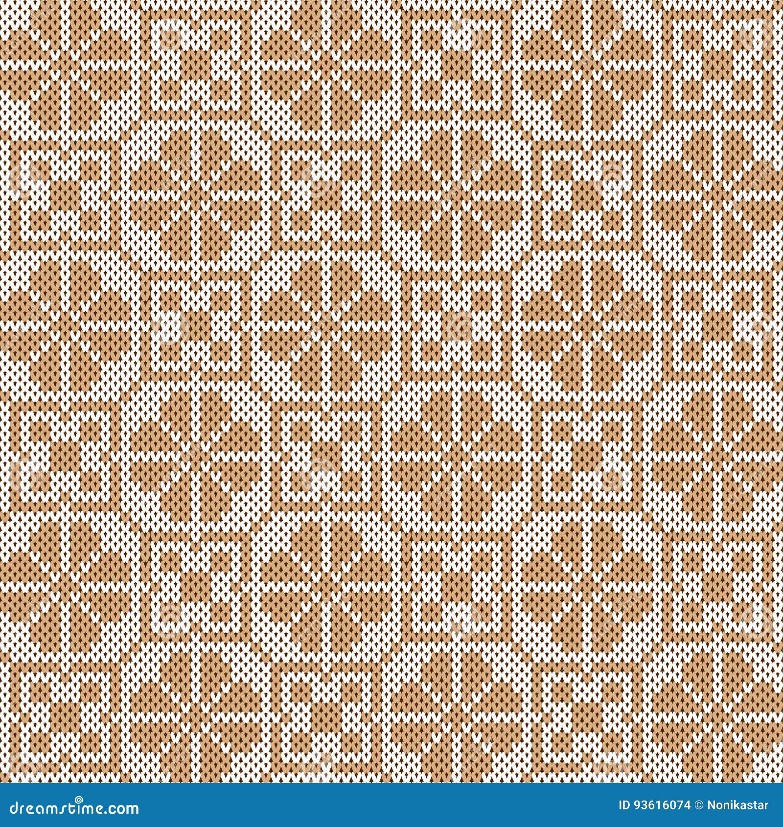 Seamless knitting pattern stock vector. Illustration of nature - 93616074