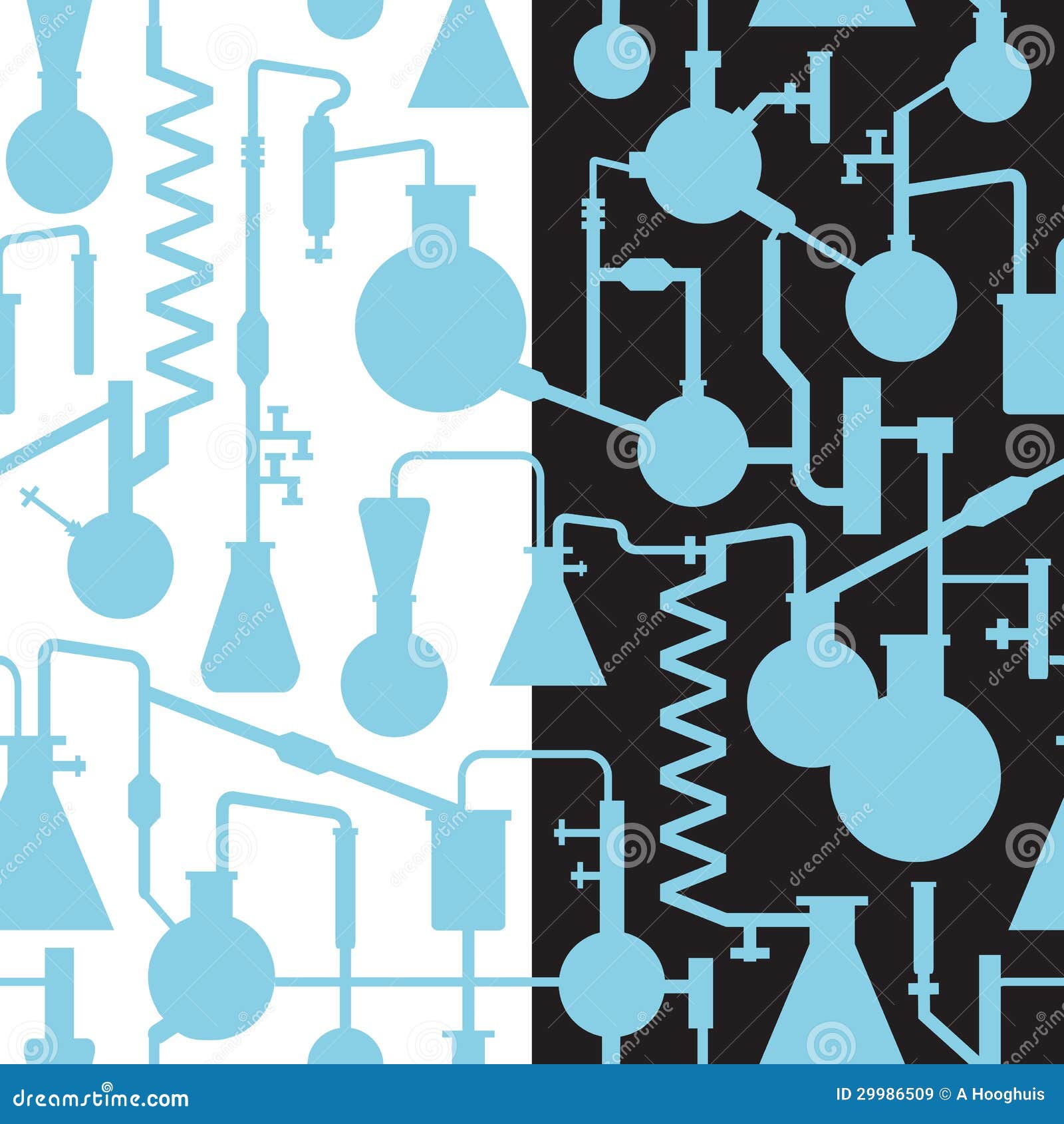 Seamless lab patttern stock vector. Illustration of magnetic - 29986509