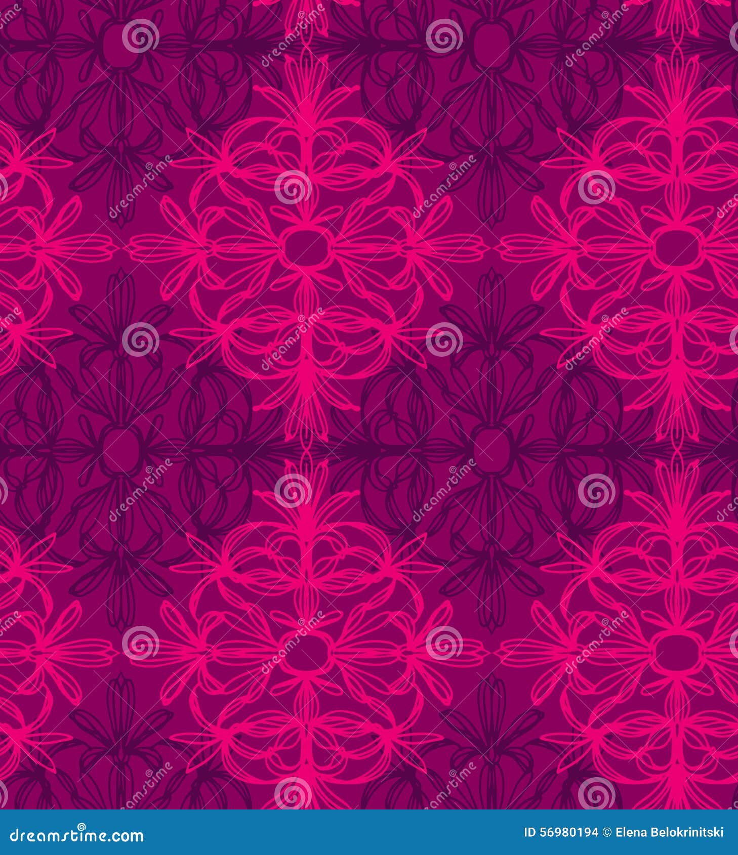 Seamless Lace Decorative Pattern with Lace Effect. Stock Illustration ...