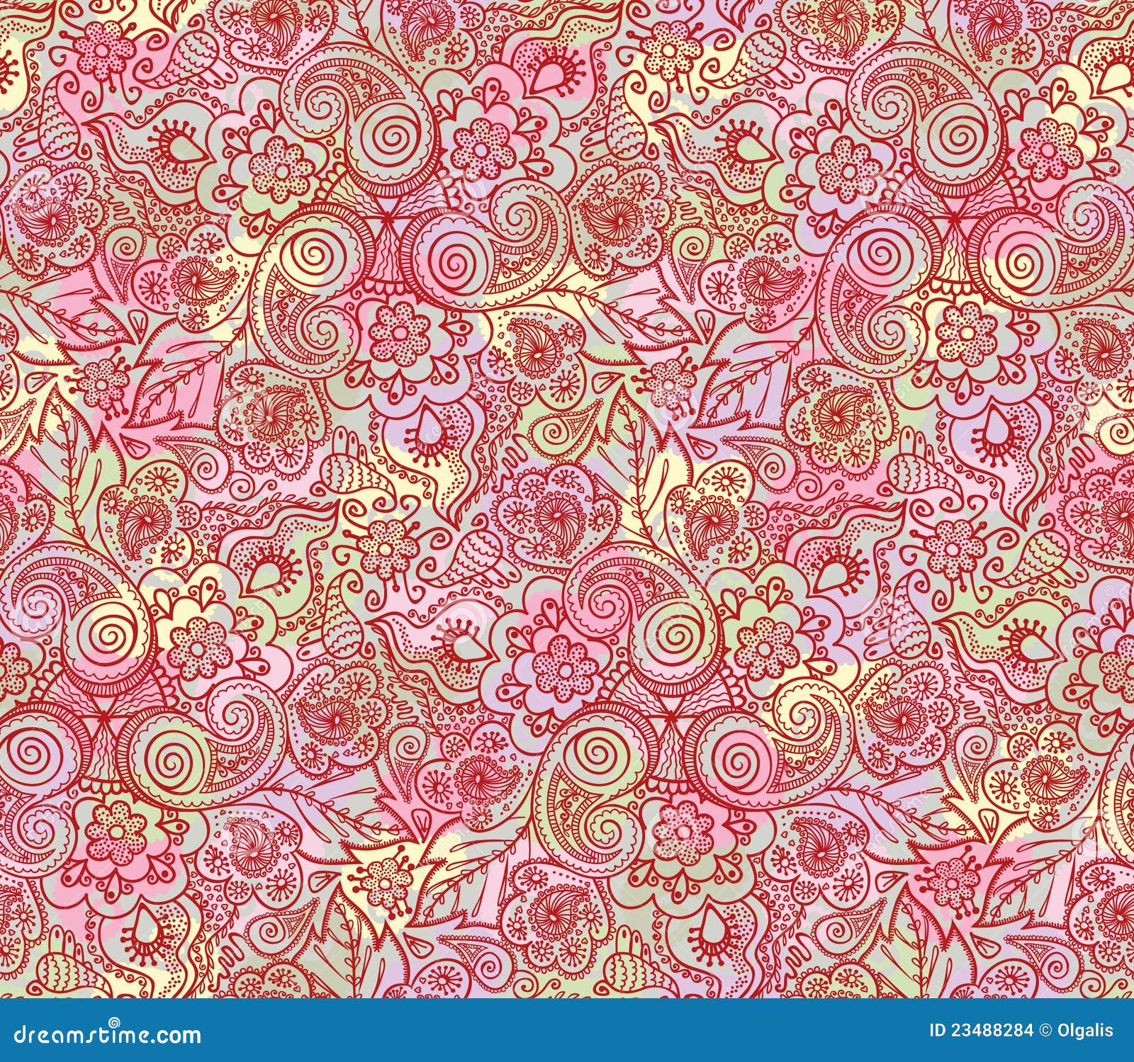 Seamless lace pattern stock illustration. Illustration of elegance ...