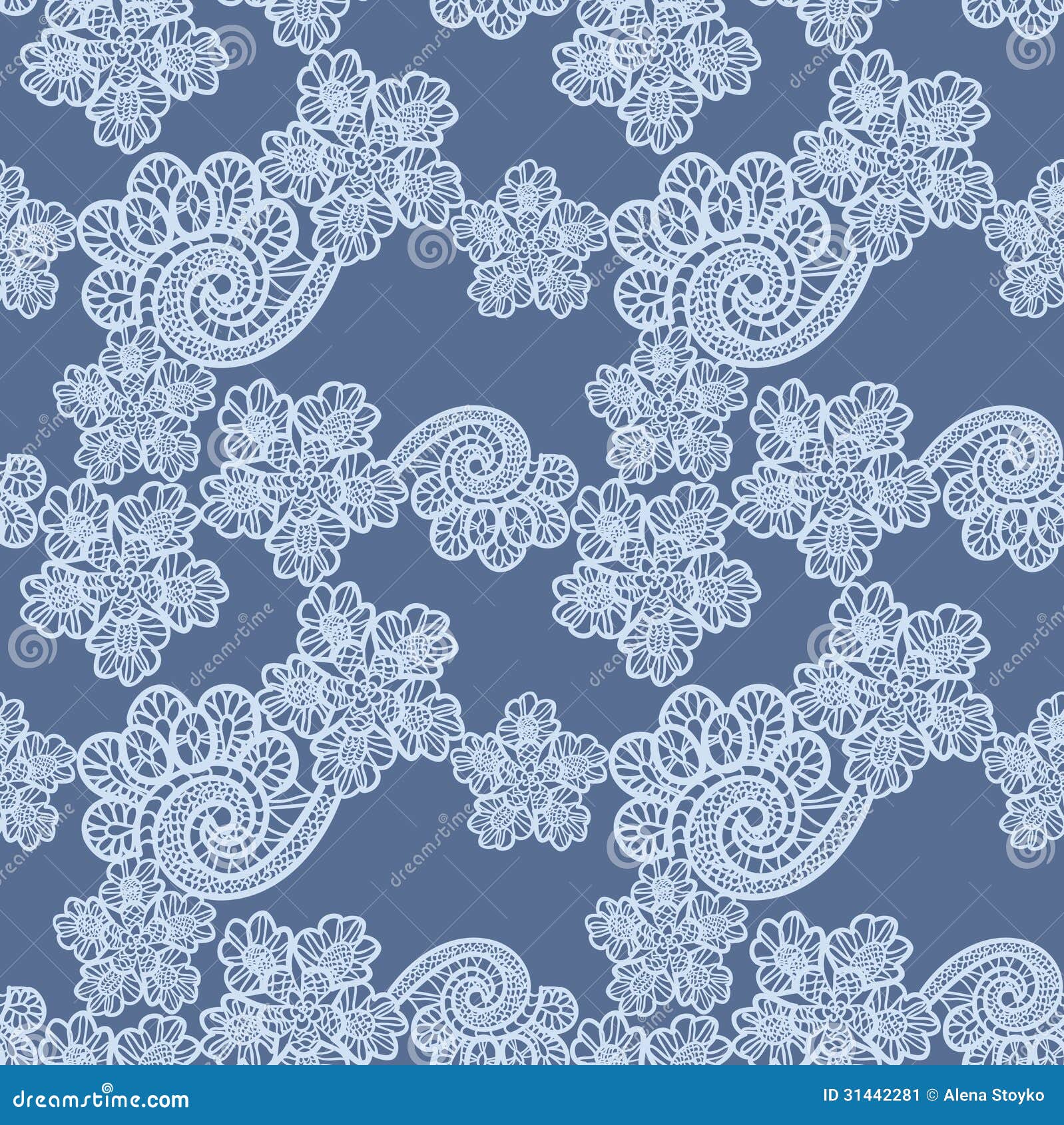 Seamless lace pattern stock vector. Illustration of bridal - 31442281