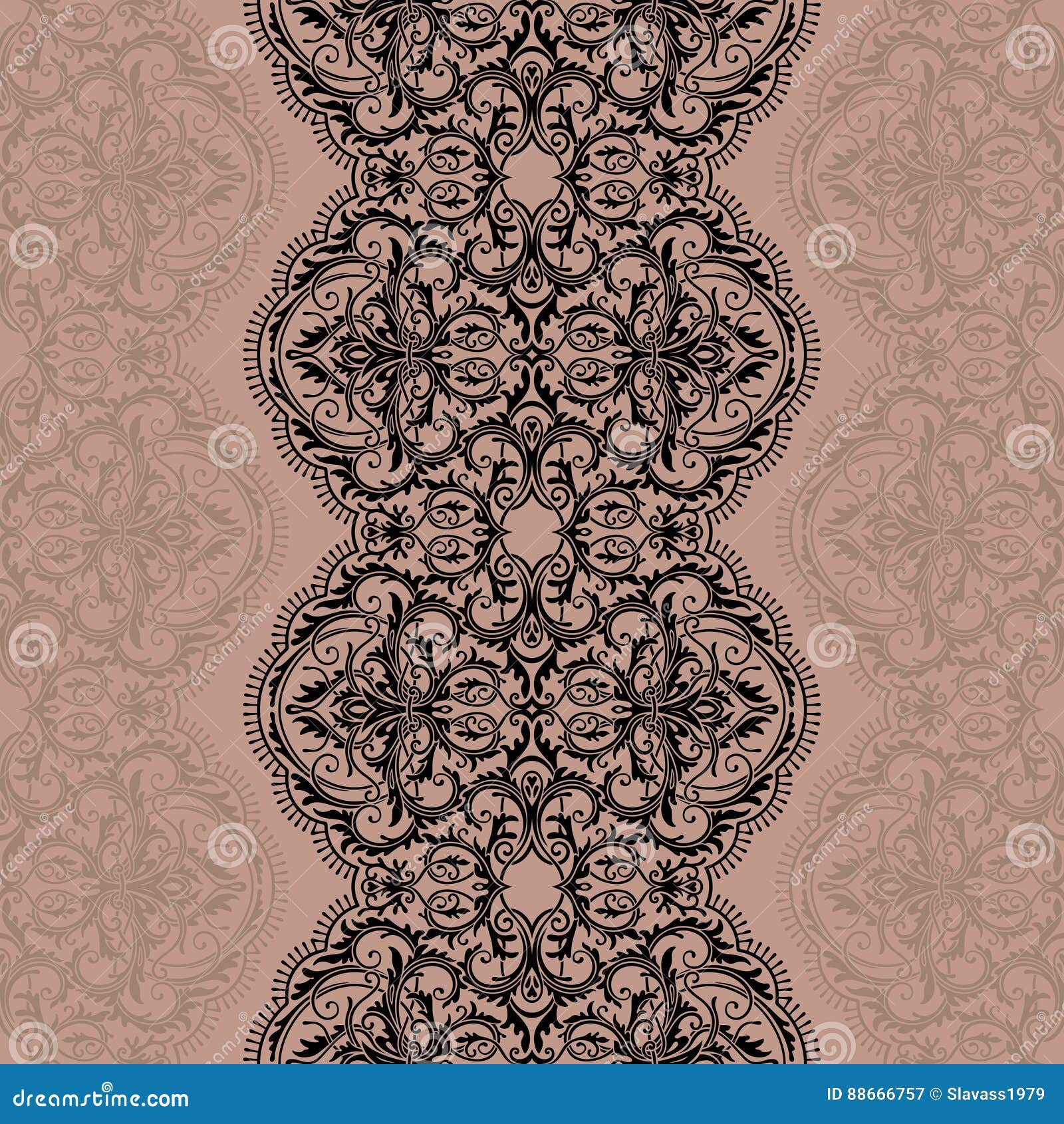 Seamless lace stock vector. Illustration of luxury, elegance - 88666757