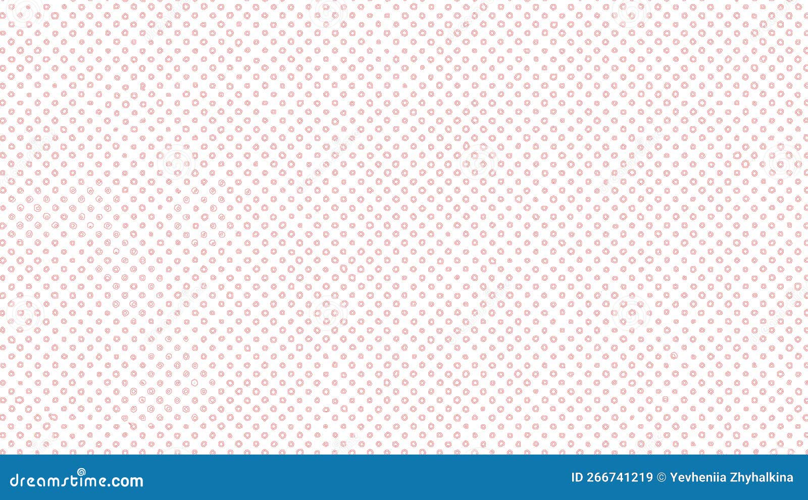 Seamless Large Texture of Polka Red Dot Pattern on White Abstract ...